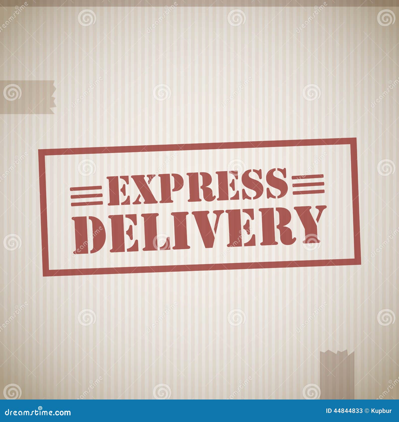 Express delivery stamp stock vector. Illustration of packet - 44844833