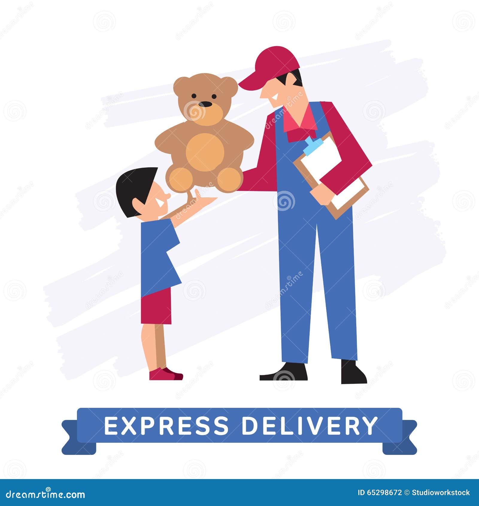 Express Delivery Symbols, Vector Icon. Stock Vector - Illustration of ...