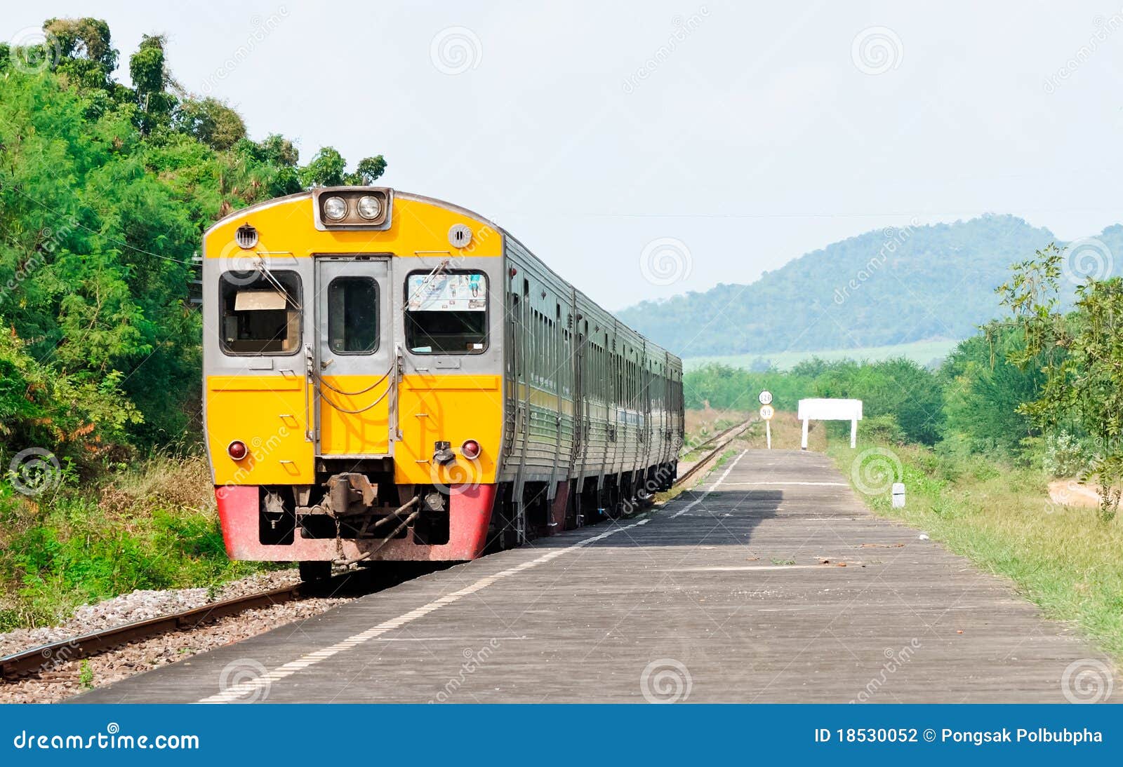 Express diesel railcar stock photo. Image of electric - 18530052