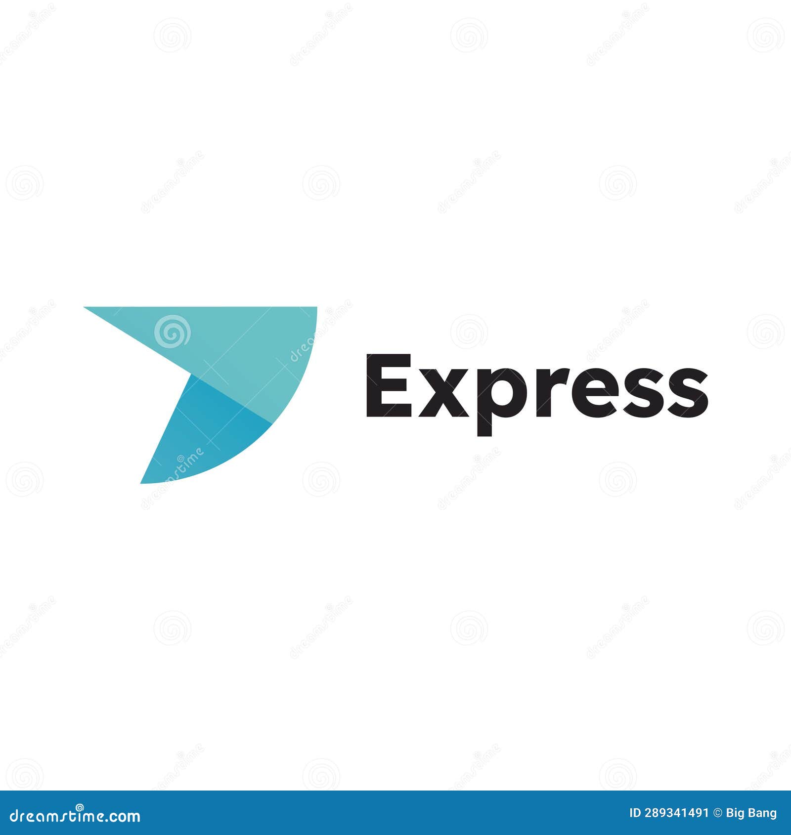 Express Logo Vector Icon Design Illustration Template Stock Vector ...