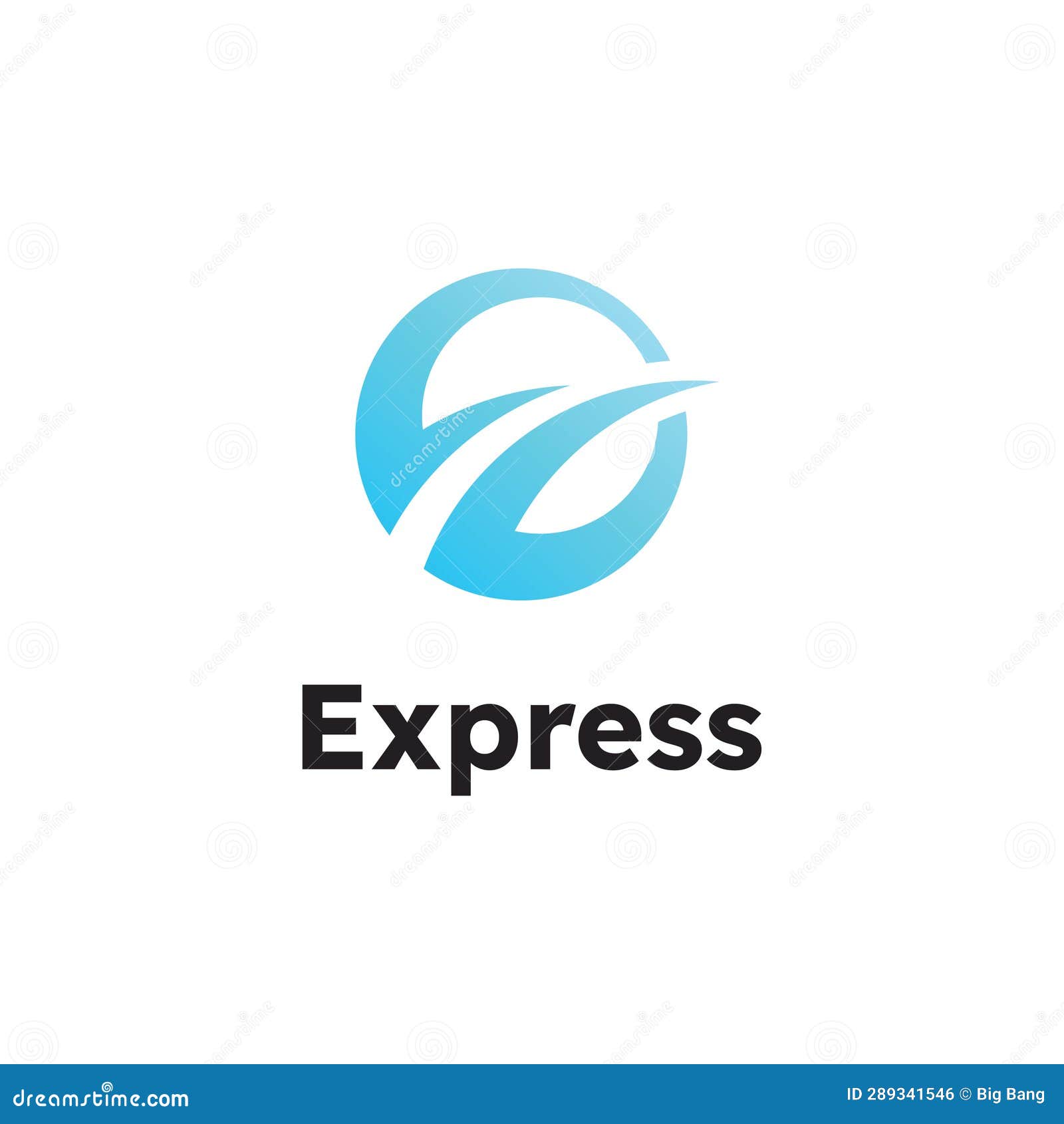 Express Logo Vector Icon Design Illustration Template Stock Vector ...