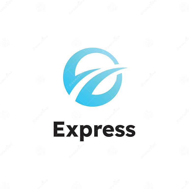Express Logo Vector Icon Design Illustration Template Stock Vector ...