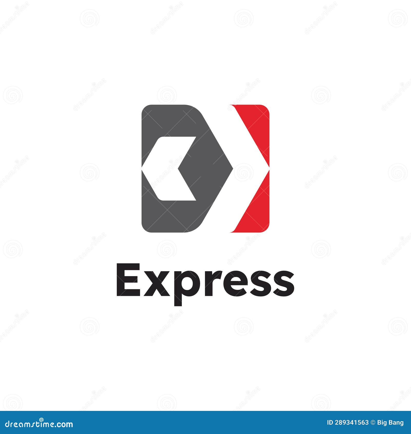 Express Logo Vector Icon Design Illustration Template Stock Vector ...
