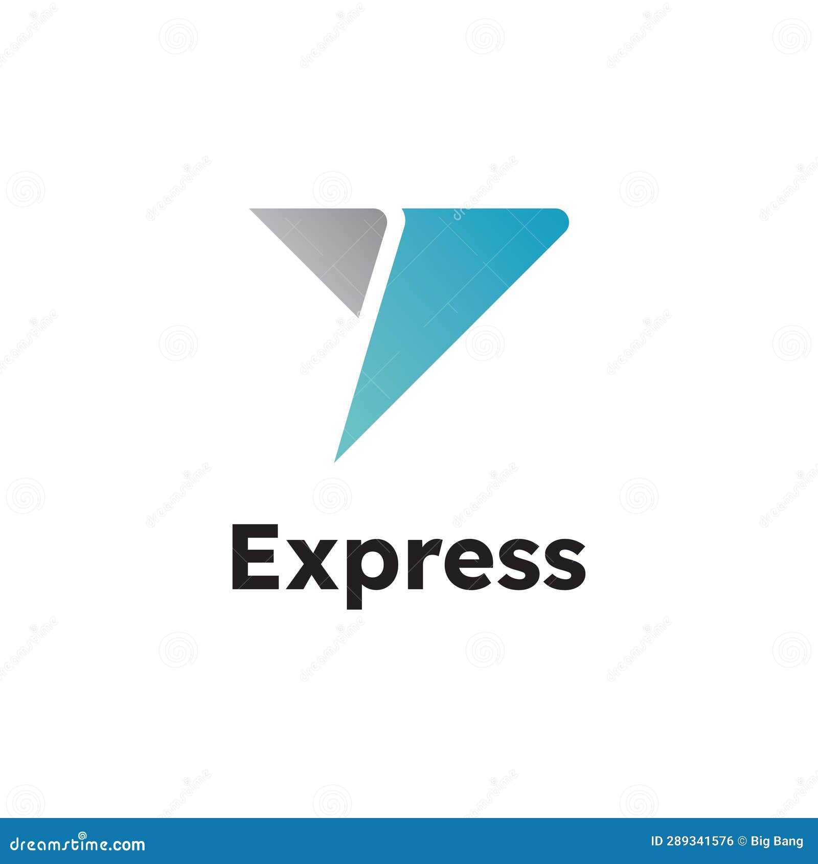 Express Logo Vector Icon Design Illustration Template Stock Vector ...