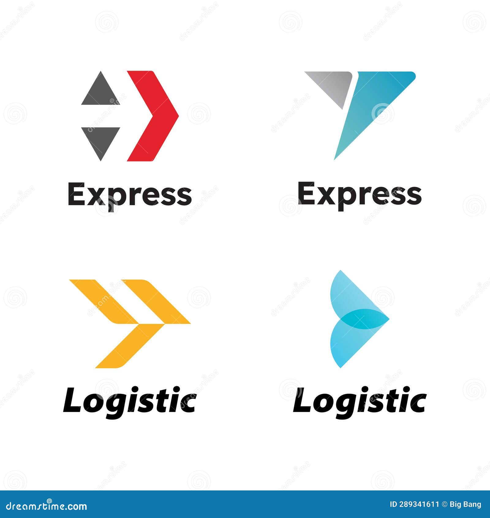 Express Logo Vector Icon Design Illustration Template Stock Vector ...