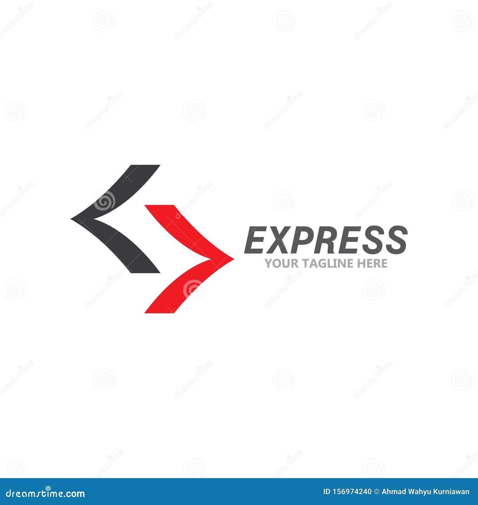 Express logo stock vector. Illustration of delivery - 156974240