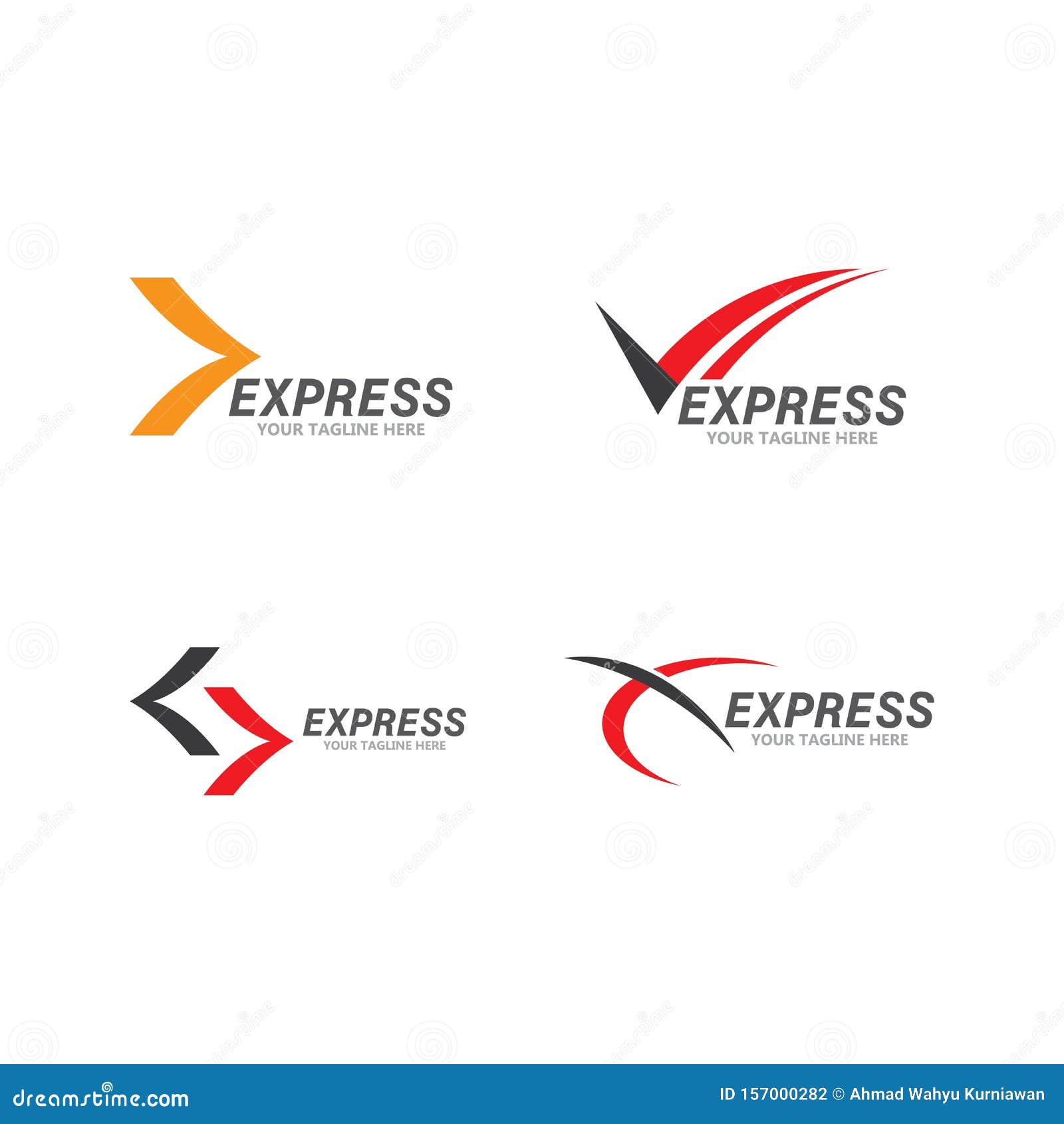 Express logo stock vector. Illustration of branding - 157000282