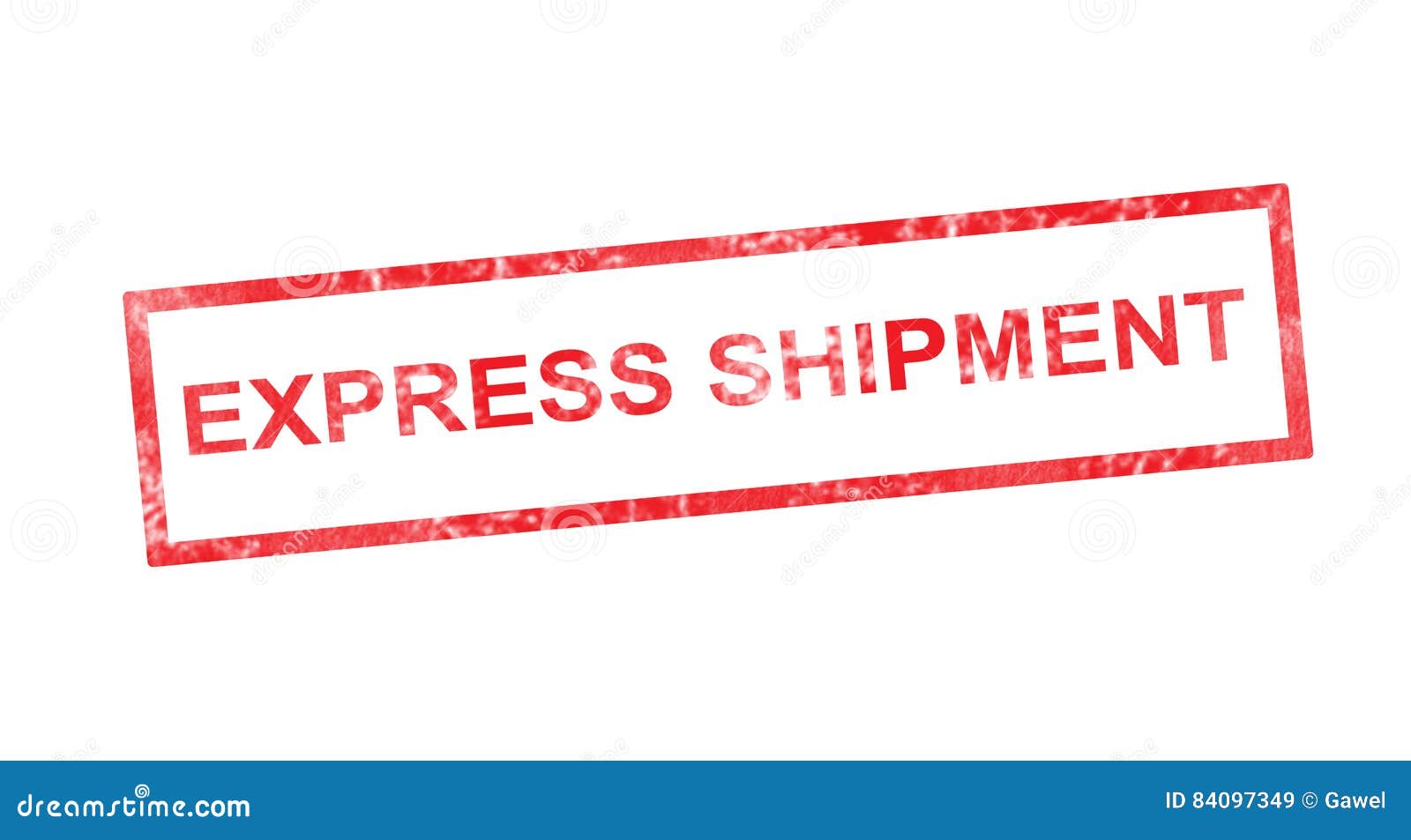 Shipment In Red Rectangular Stamp Stock Image | CartoonDealer.com #84101185