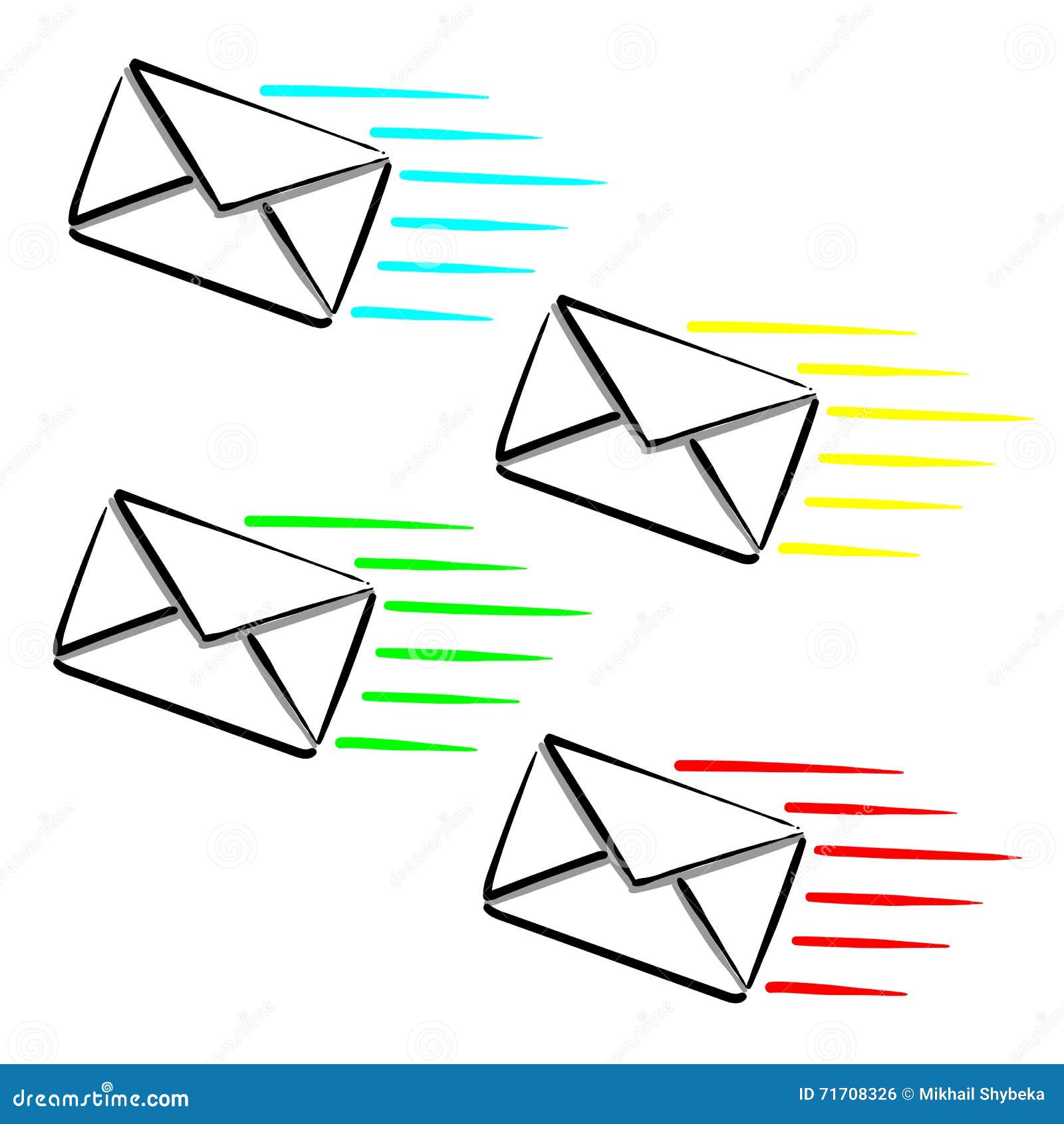 Express SMS message stock vector. Illustration of element - 71708326