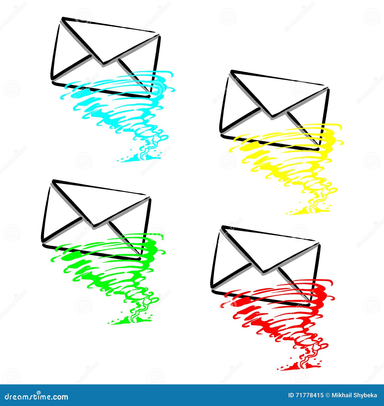 Express SMS message stock vector. Illustration of communication - 71778415