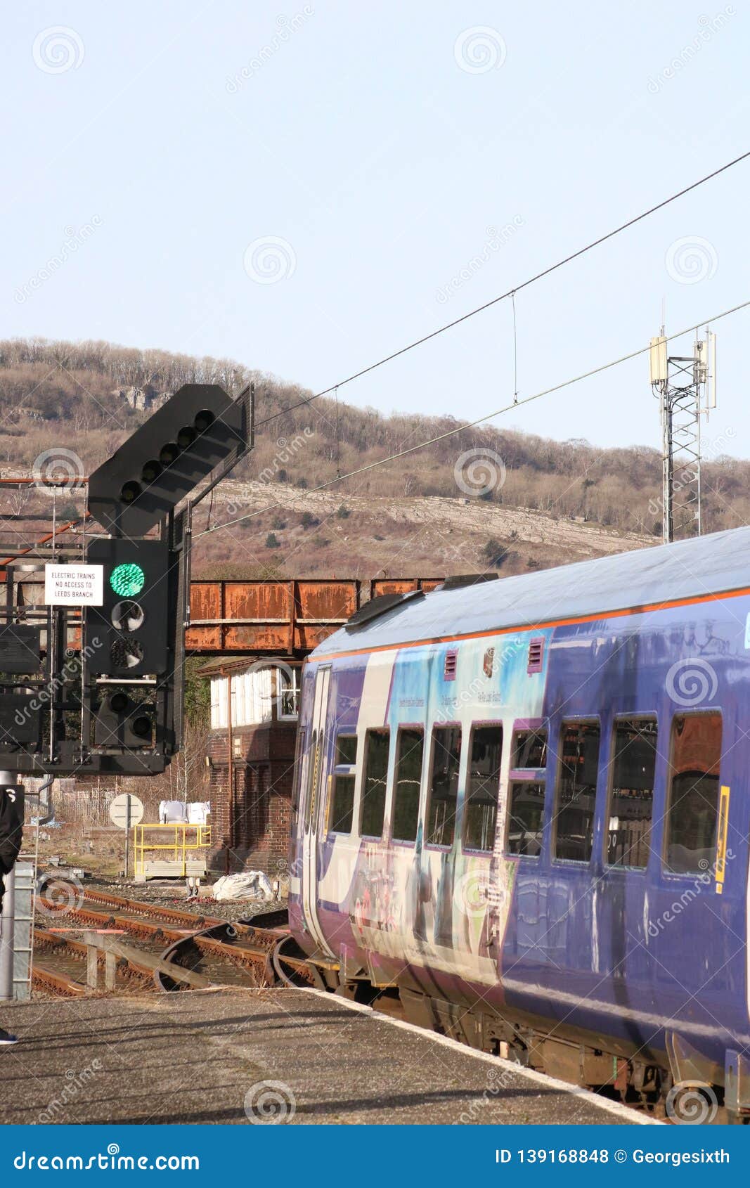 Northern Express Sprinter Train Leaving Lancaster Editorial Photo ...