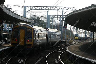 Express Sprinter Dmu, Pendolino Emu, Carnforth Editorial Image - Image ...