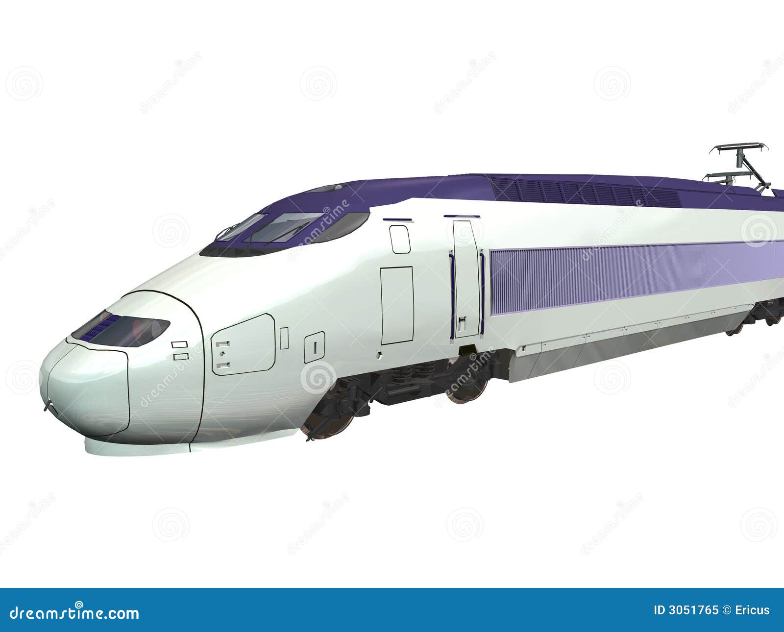 Express Train stock illustration. Illustration of electric - 3051765