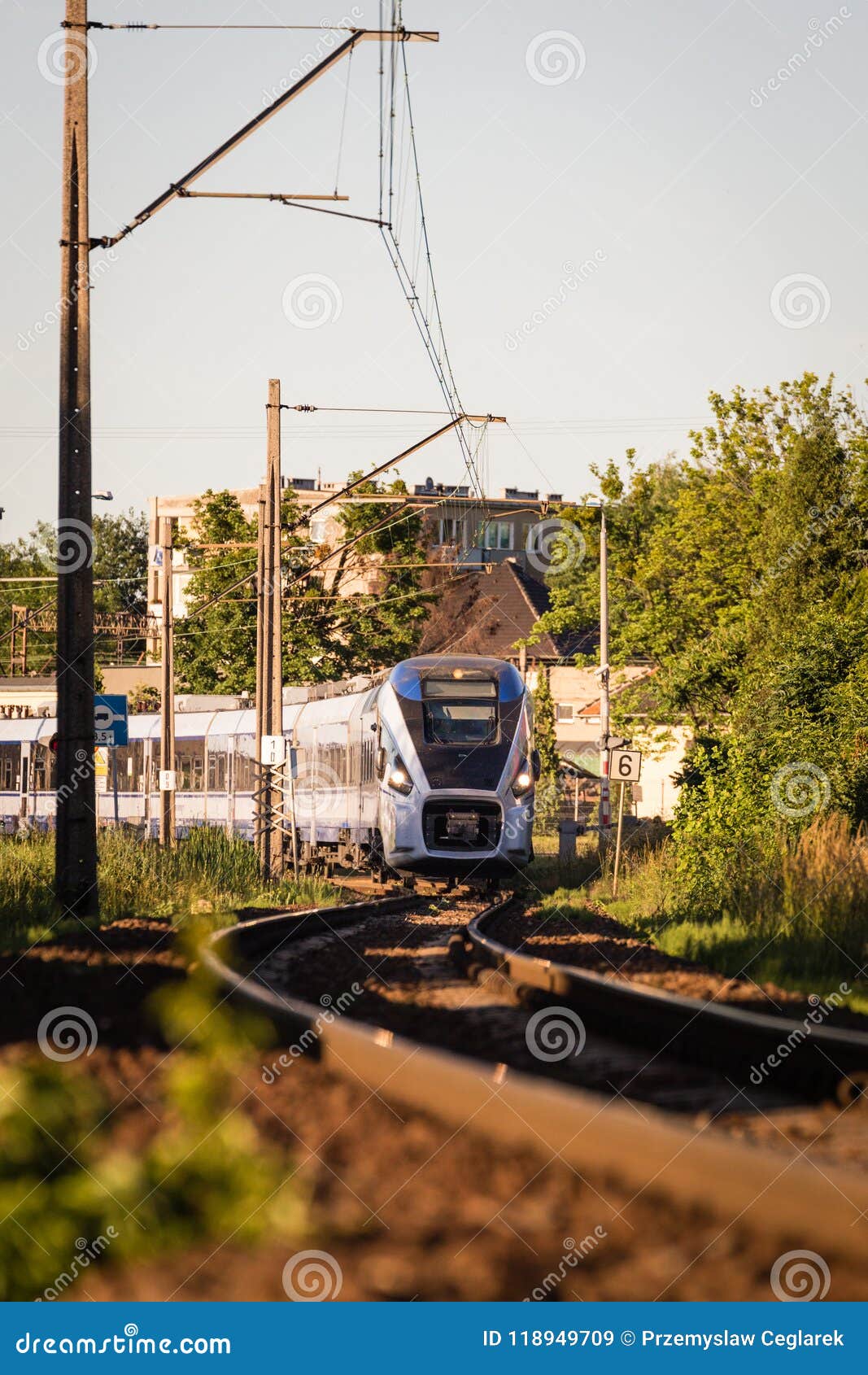 Express train stock image. Image of express, line, industry - 118949709
