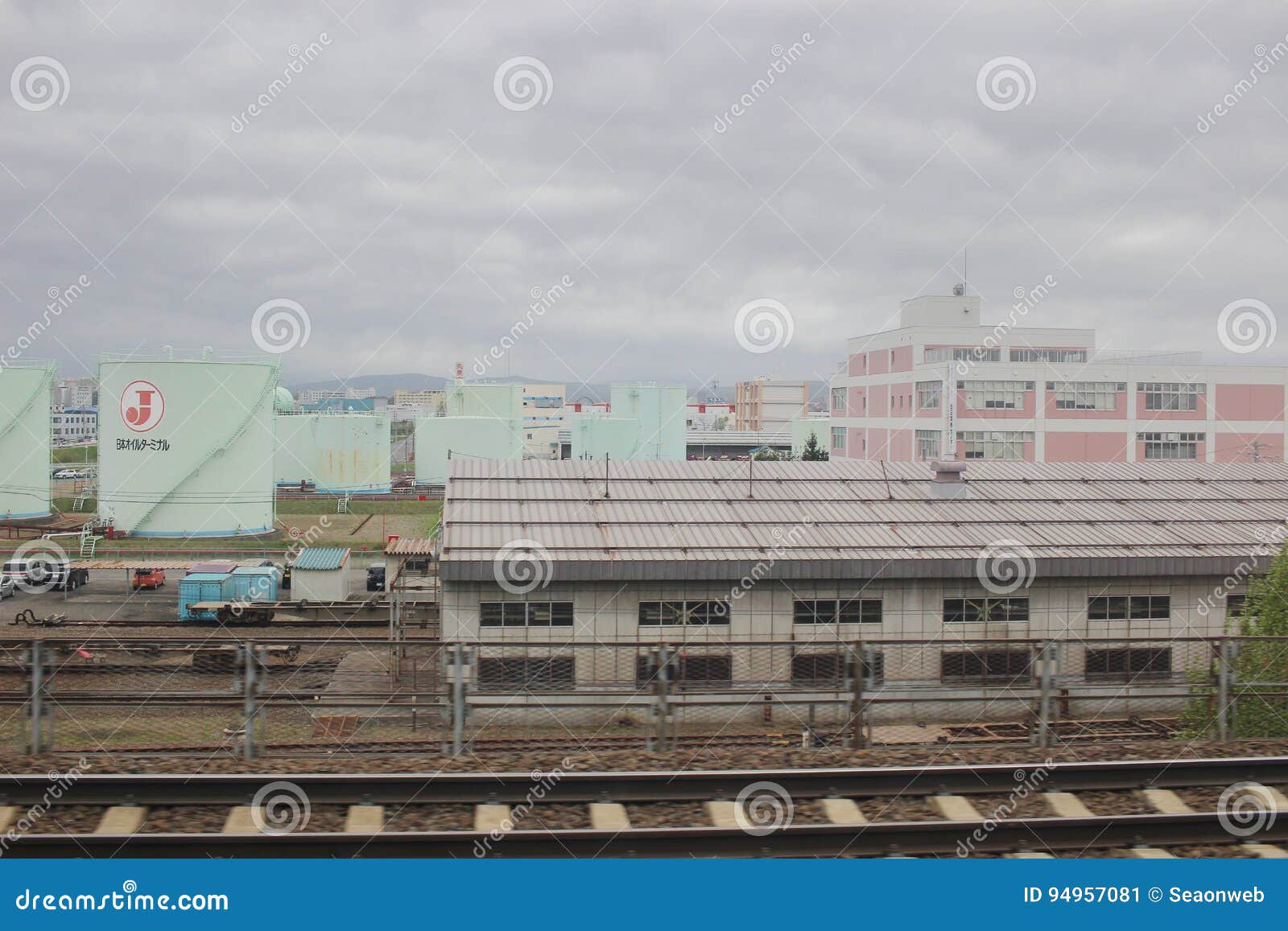 Express Train View of Sapporo and Asahikawa Editorial Photo - Image of ...