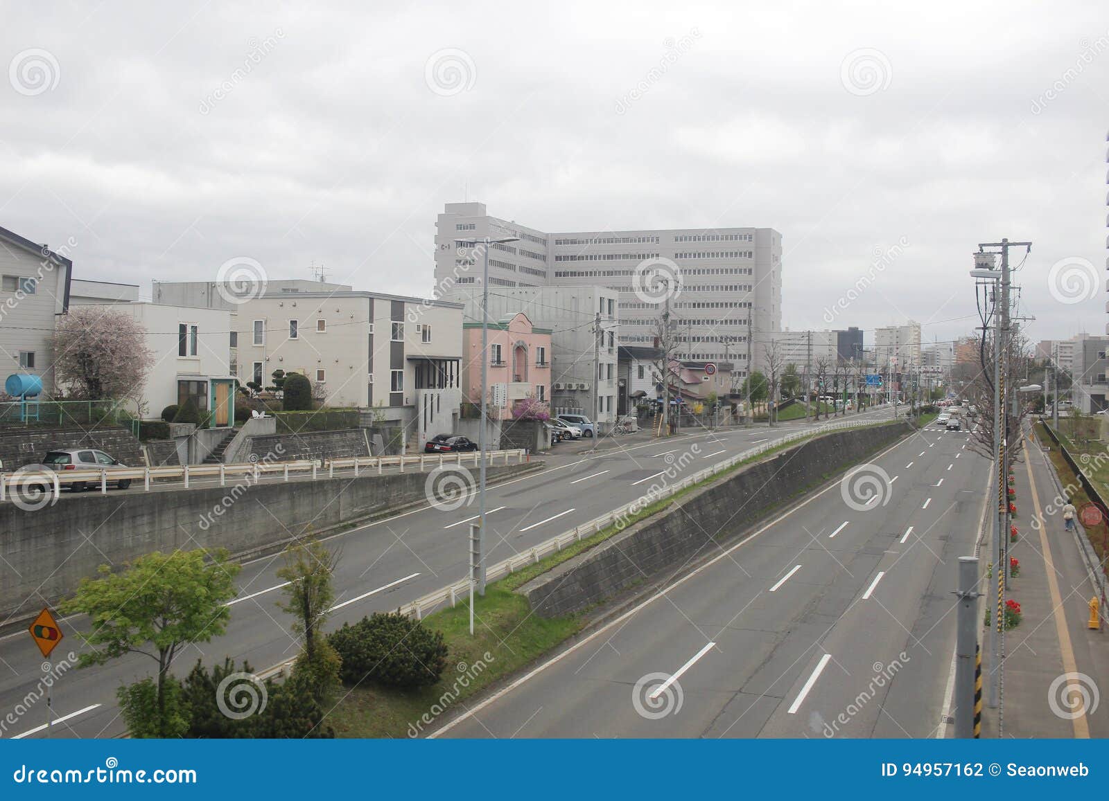 Express Train View of Sapporo and Asahikawa Editorial Photography ...