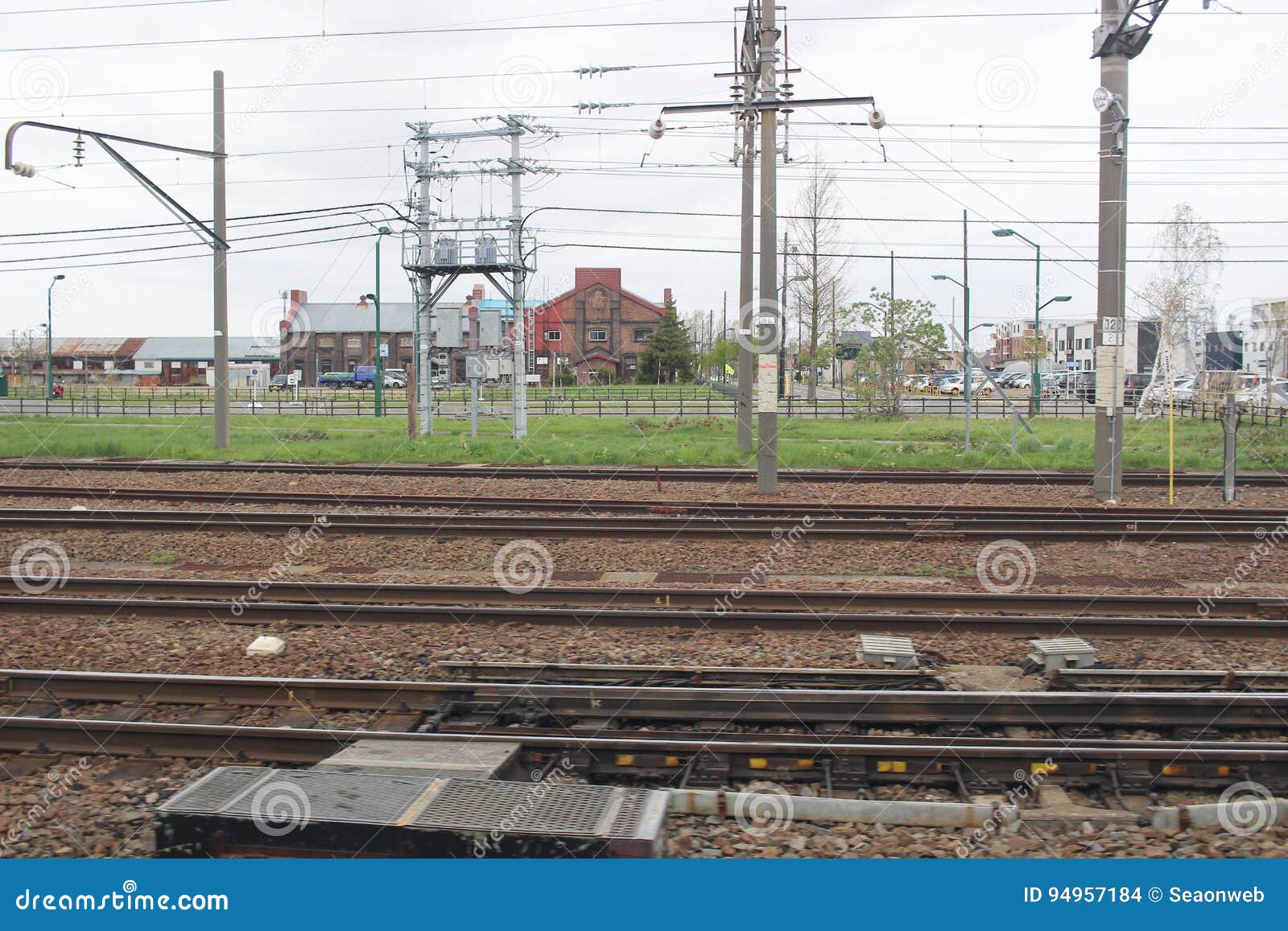 Express Train View of Sapporo and Asahikawa Editorial Stock Image ...