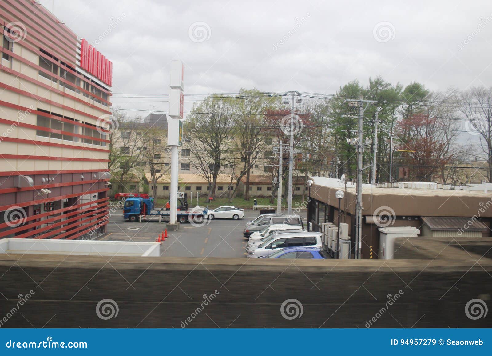 Express Train View of Sapporo and Asahikawa Editorial Stock Image ...