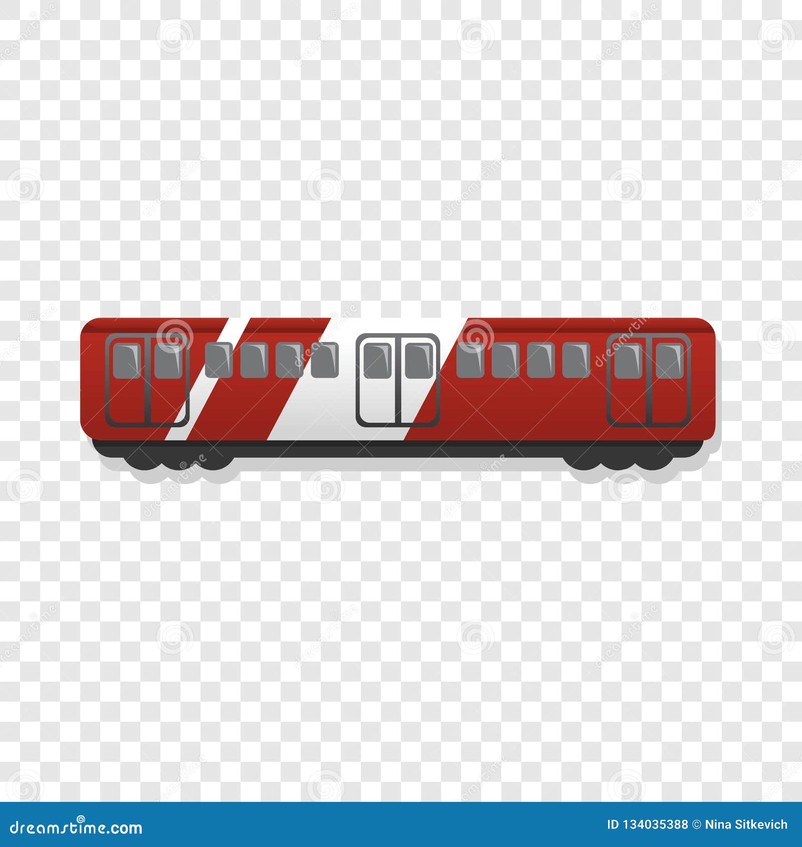 Express Wagon Icon, Cartoon Style Stock Vector - Illustration of ...