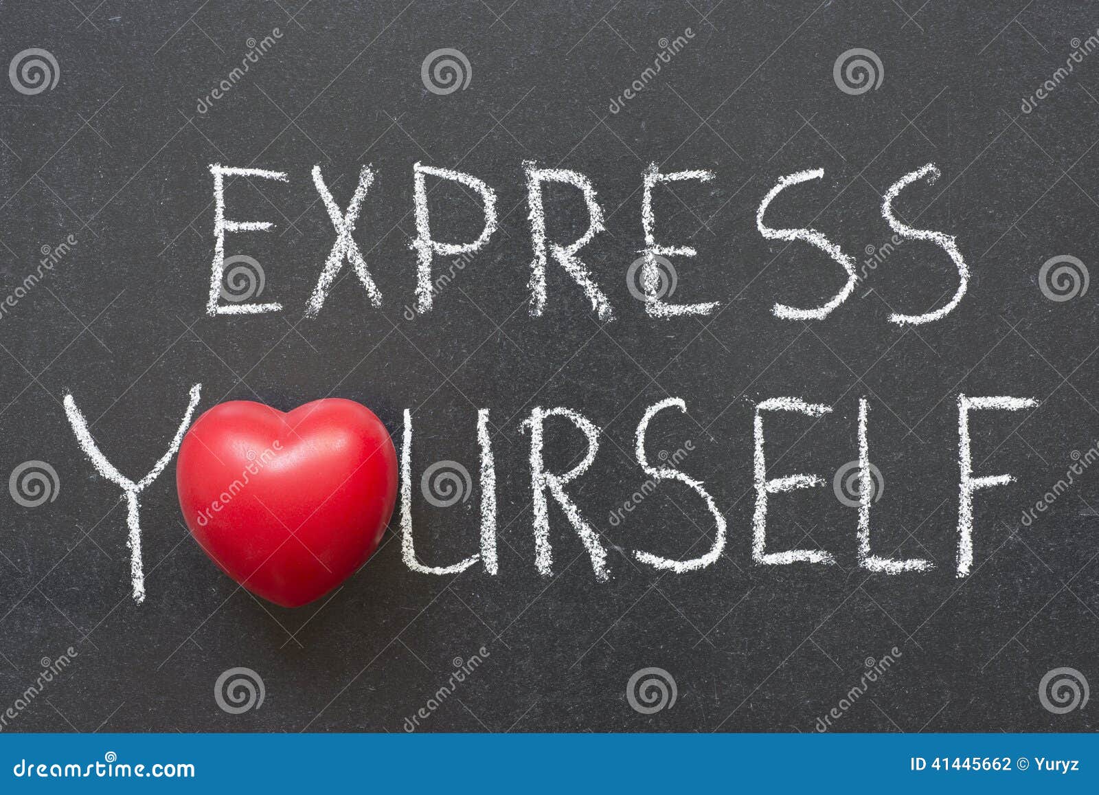 Express yourself stock photo. Image of message, black - 41445662