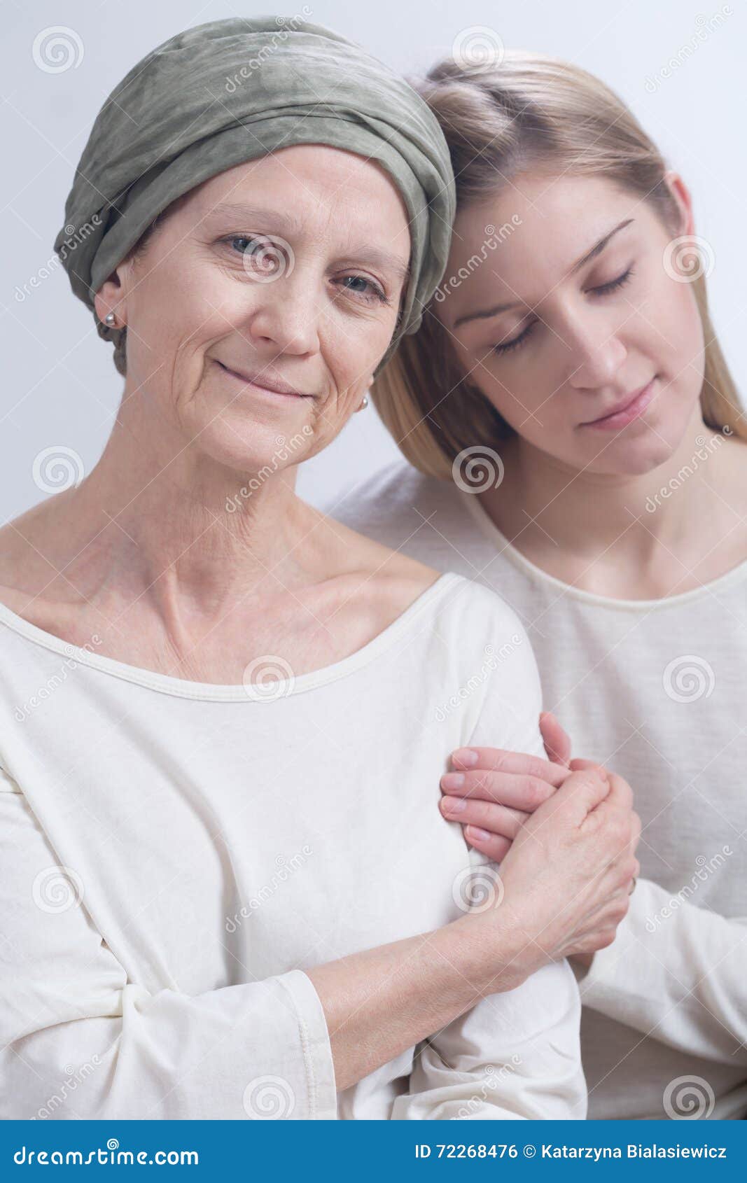 Expressing Support for Her Mother Stock Photo - Image of family ...