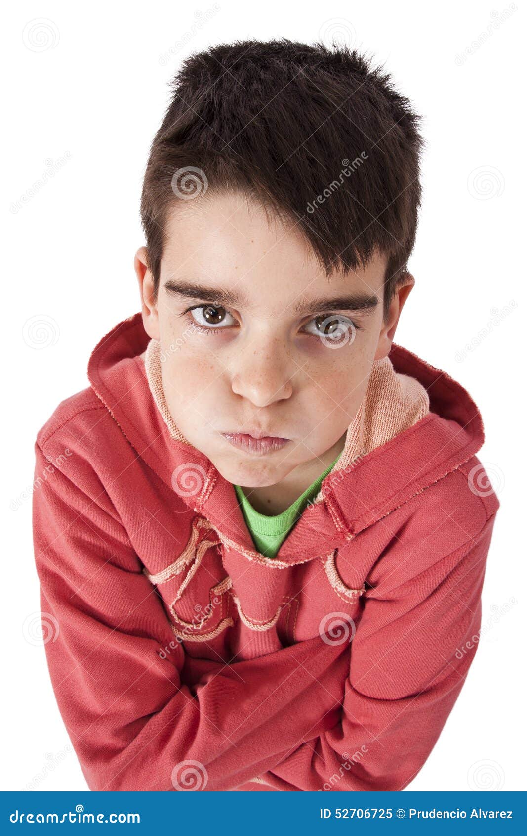 Expression boy stock image. Image of isolated, caucasian - 52706725