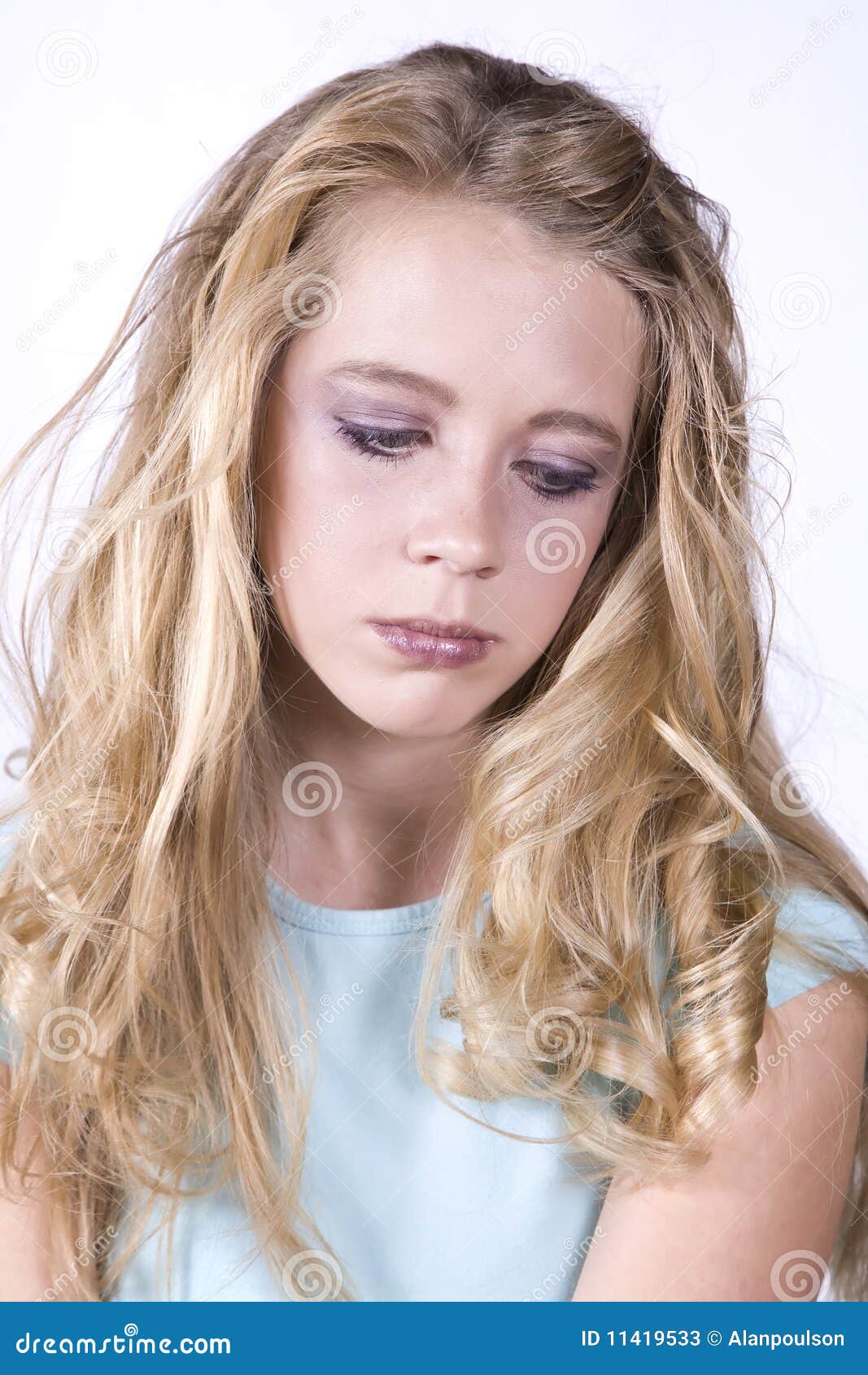 Expression girl sad stock image. Image of facial, pain - 11419533
