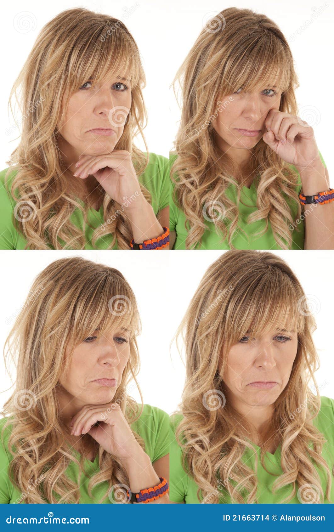 Expression green sad stock photo. Image of face, emotional - 21663714