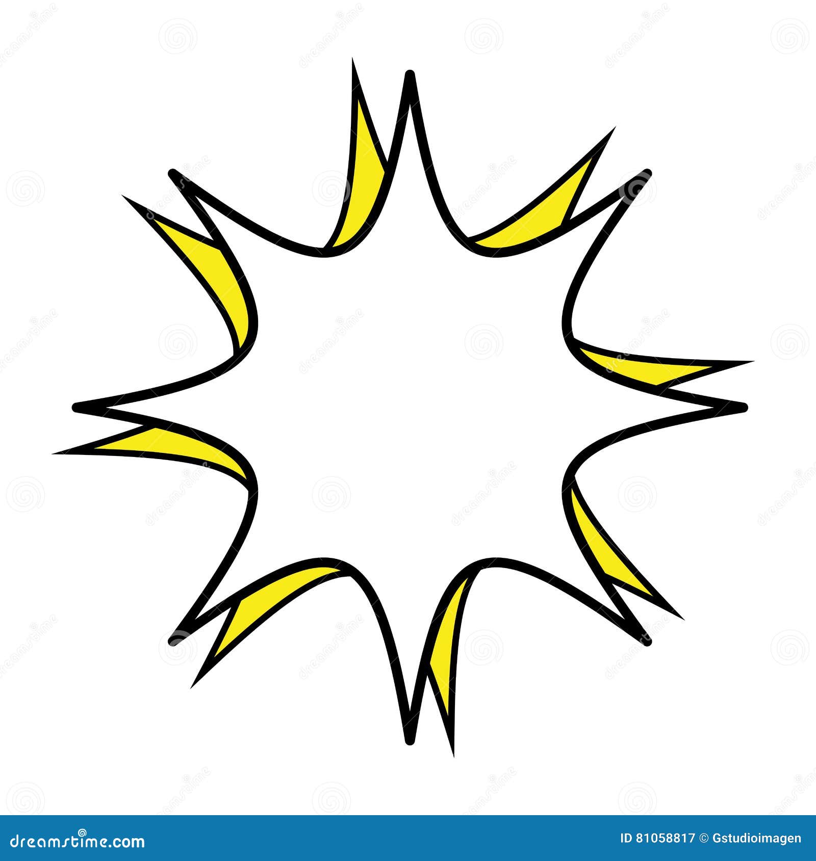 Expression pop art icon stock vector. Illustration of speech - 81058817