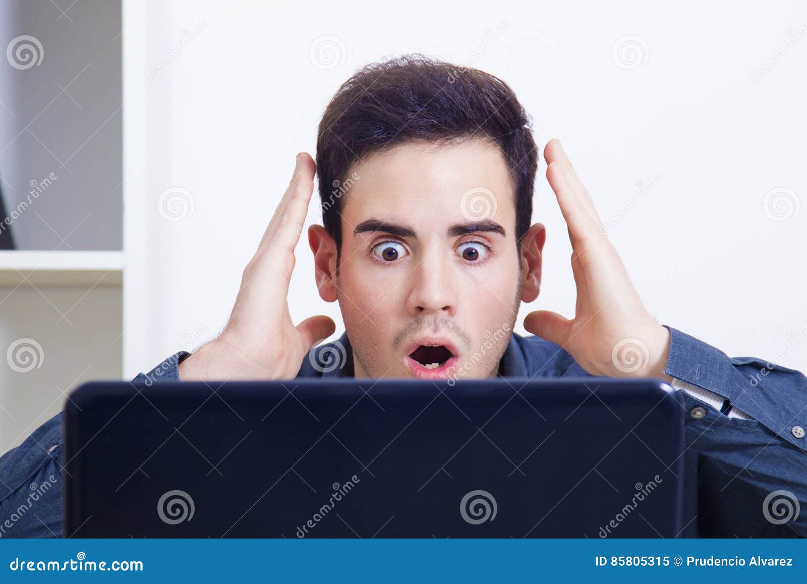 Expression of surprise stock image. Image of sales, internet - 85805315