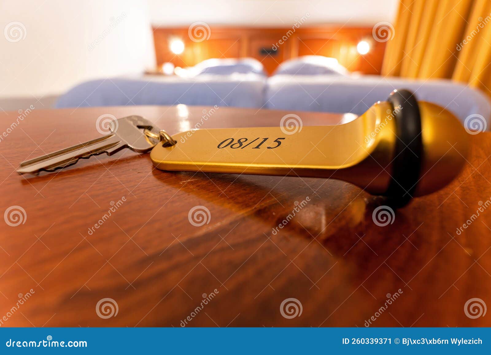 08/15 Hotel Key in Standard Room Stock Image - Image of quality ...