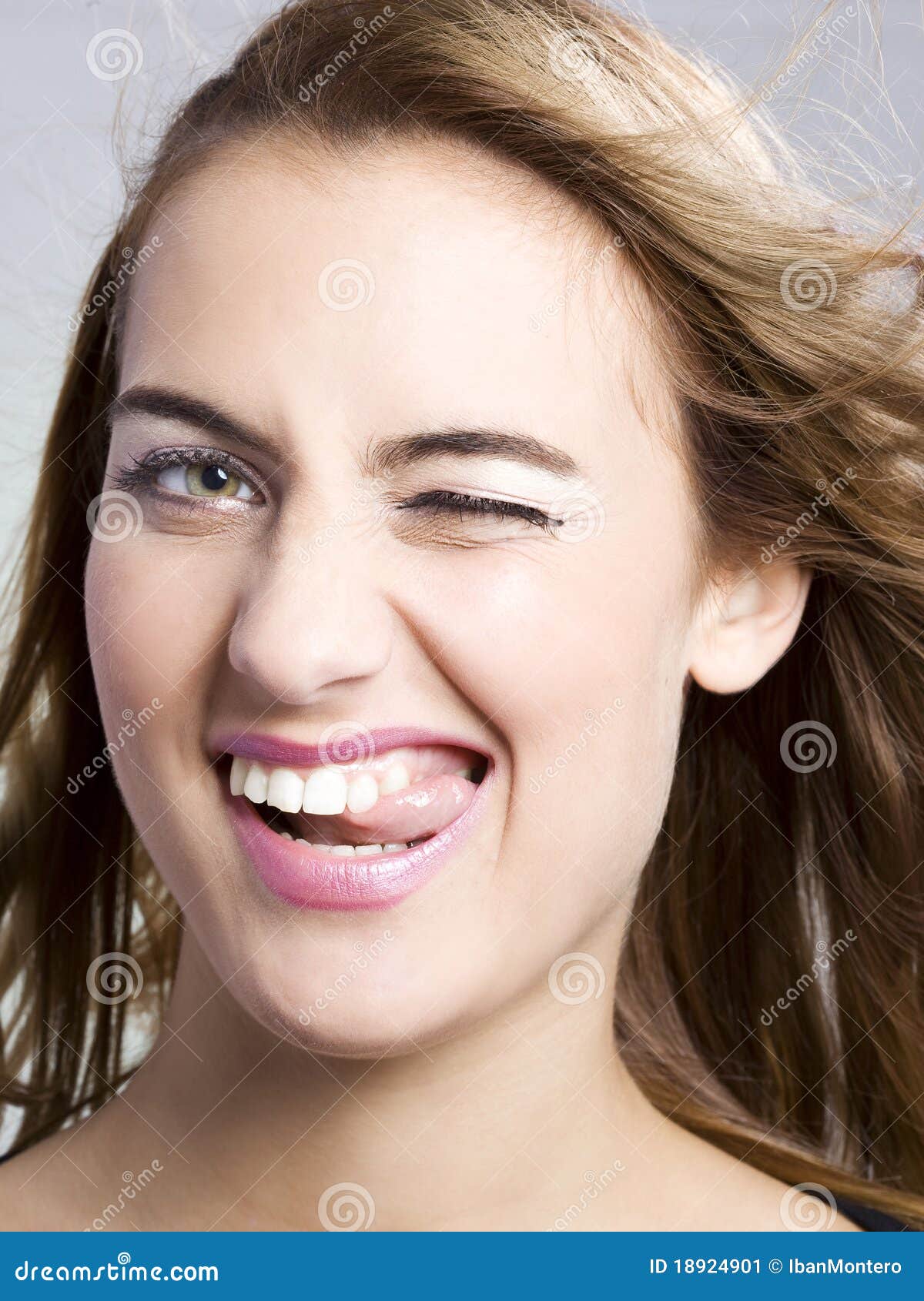Expression woman stock image. Image of happiness, friendly - 18924901