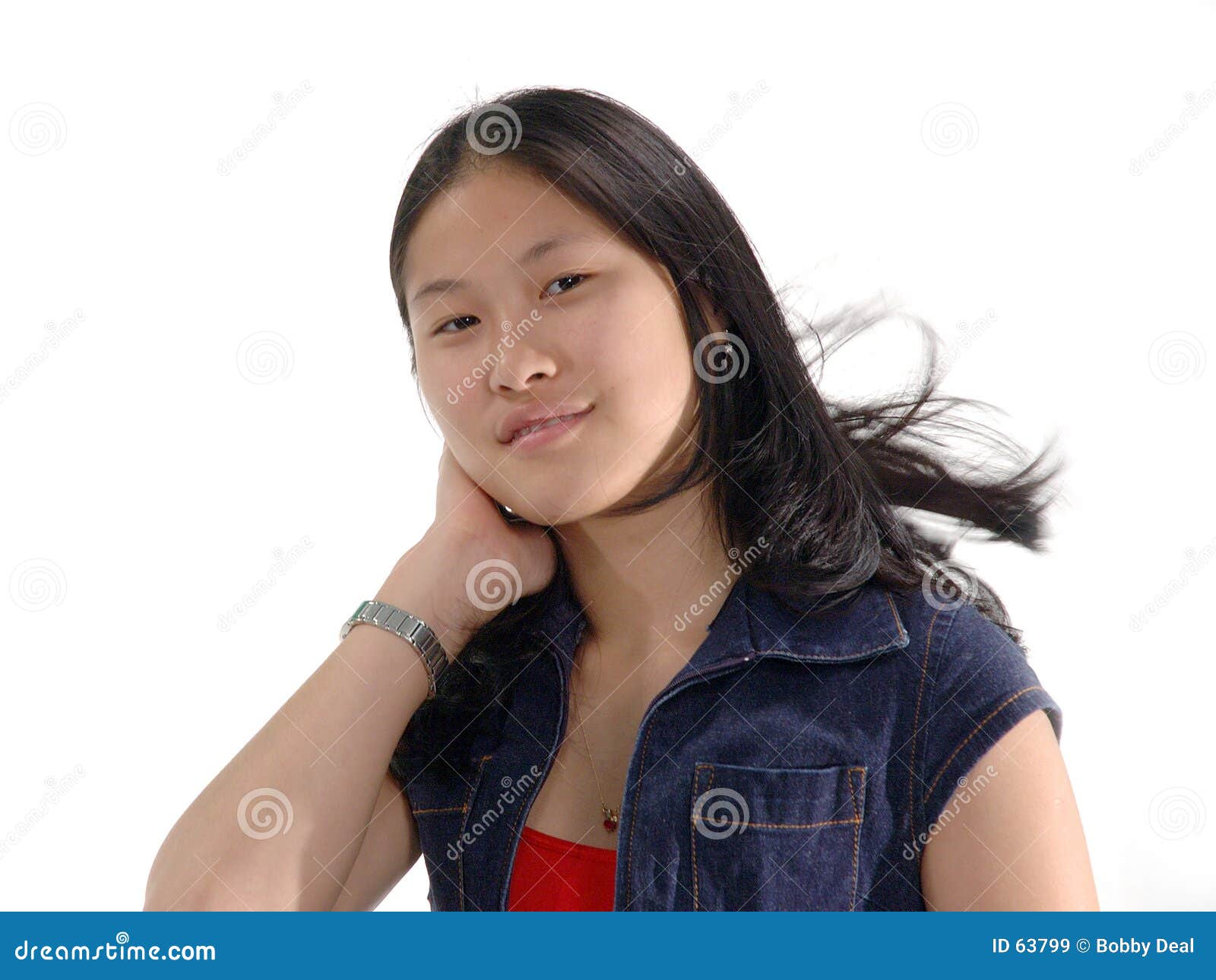Expressions Content Girl stock image. Image of female, women - 63799