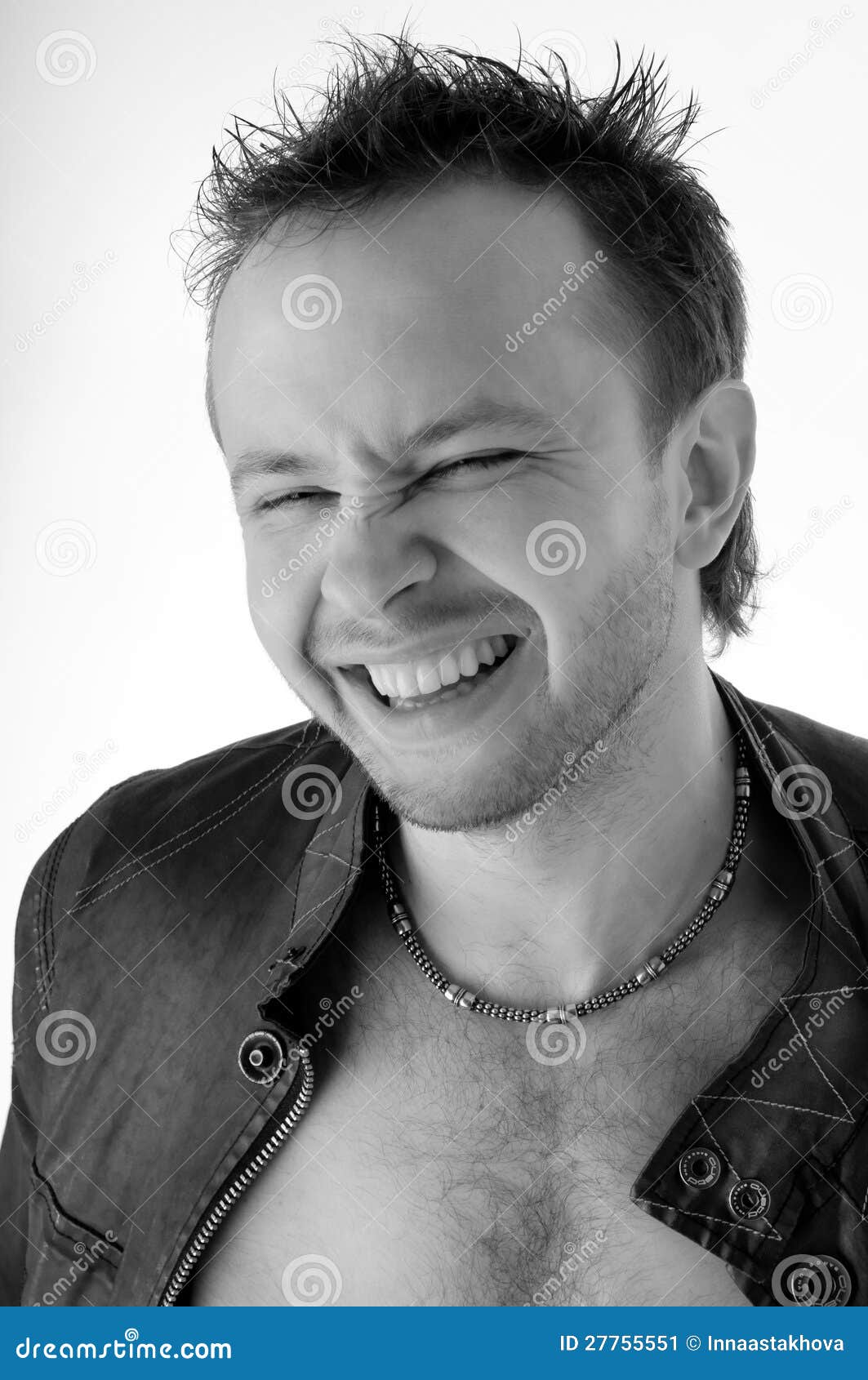 Expressions Handsome man stock image. Image of blackwhite - 27755551