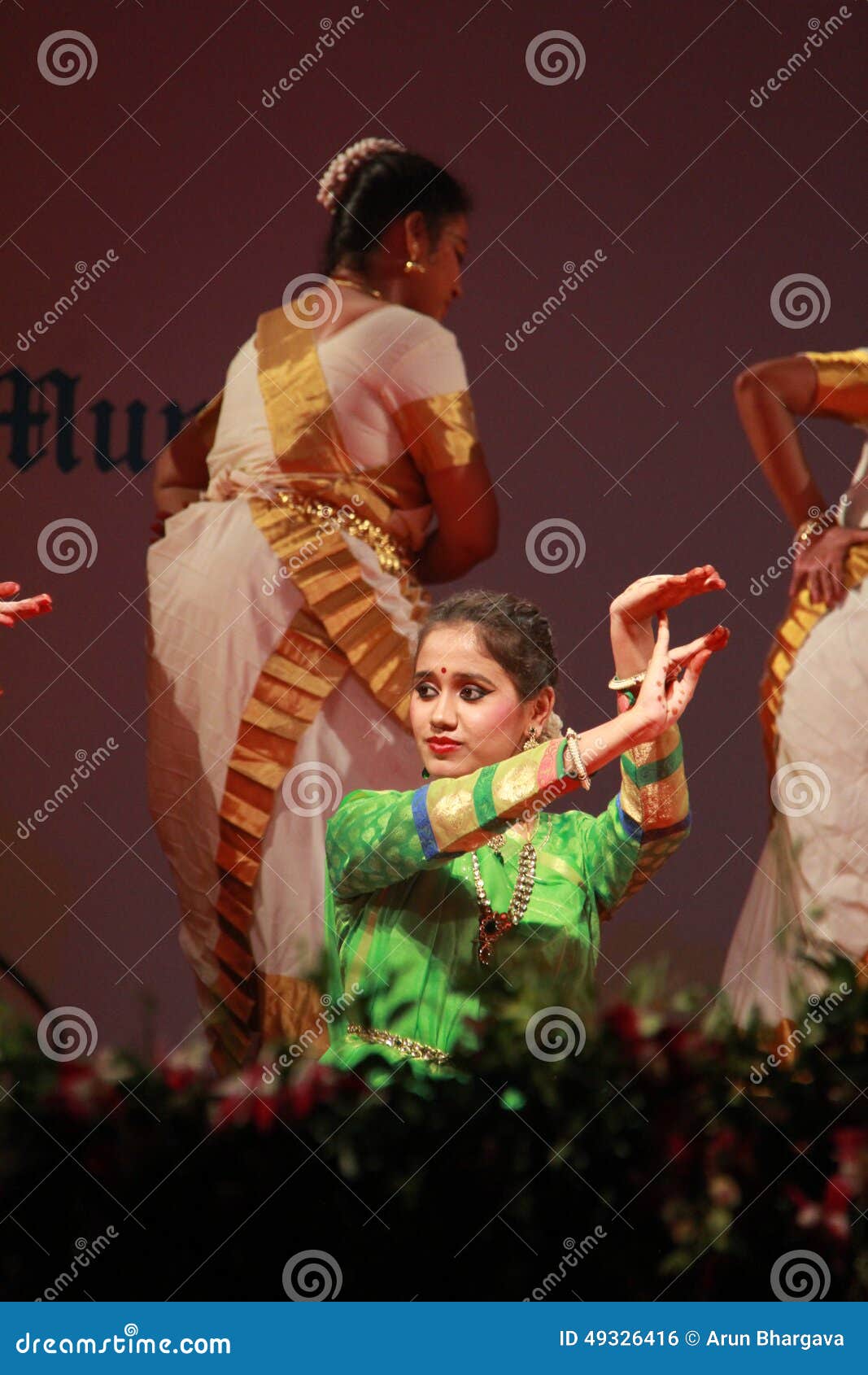 Expressions Of Indian Classical Dances Editorial Image | CartoonDealer ...