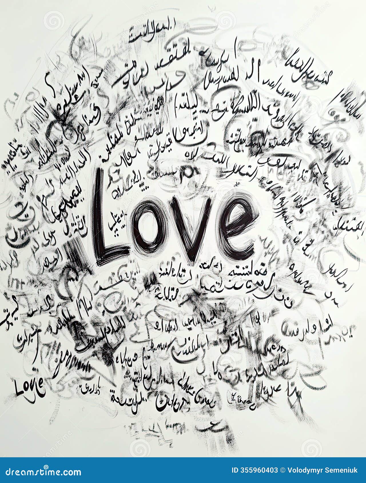 Expressions of Love in Diverse Languages Create a Harmonious Circle of ...