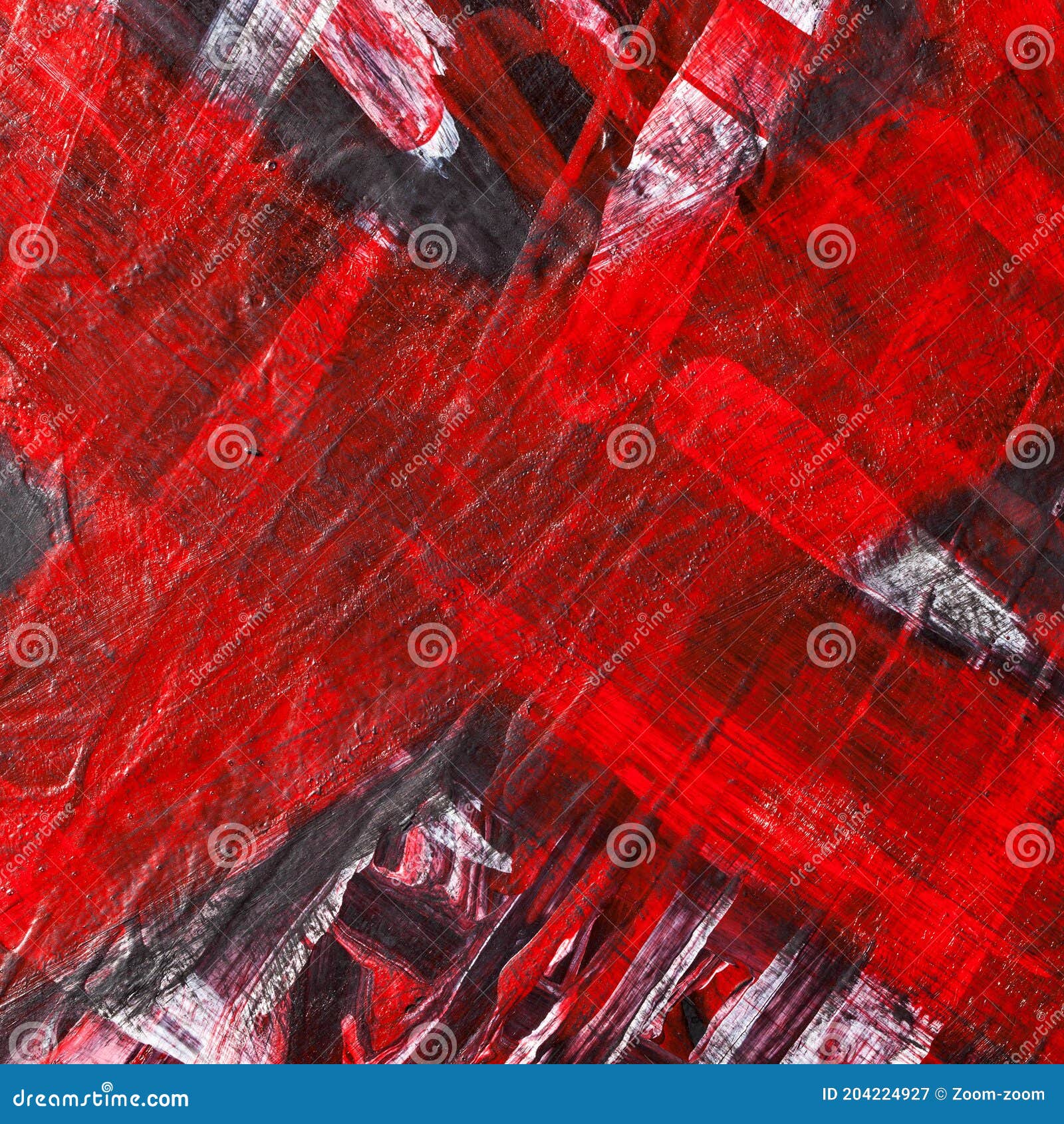 Expressive Abstract Background with Red Cross Stock Image - Image of ...