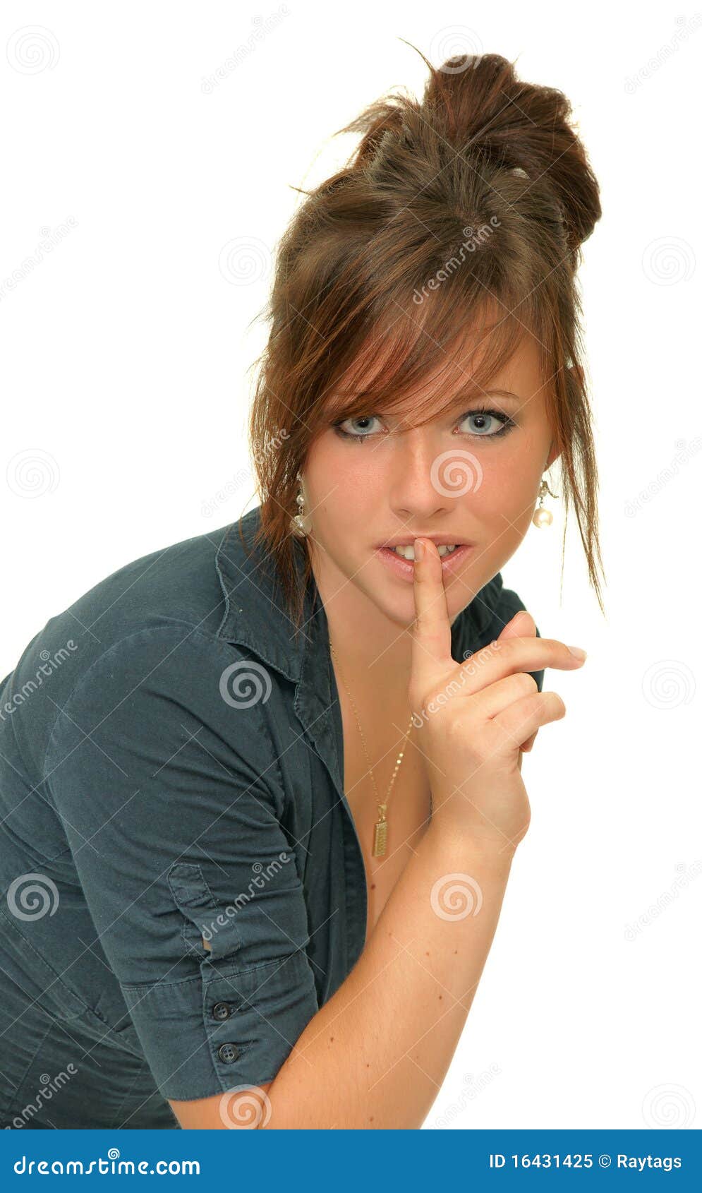 Expressive beautiful girl stock image. Image of fresh - 16431425