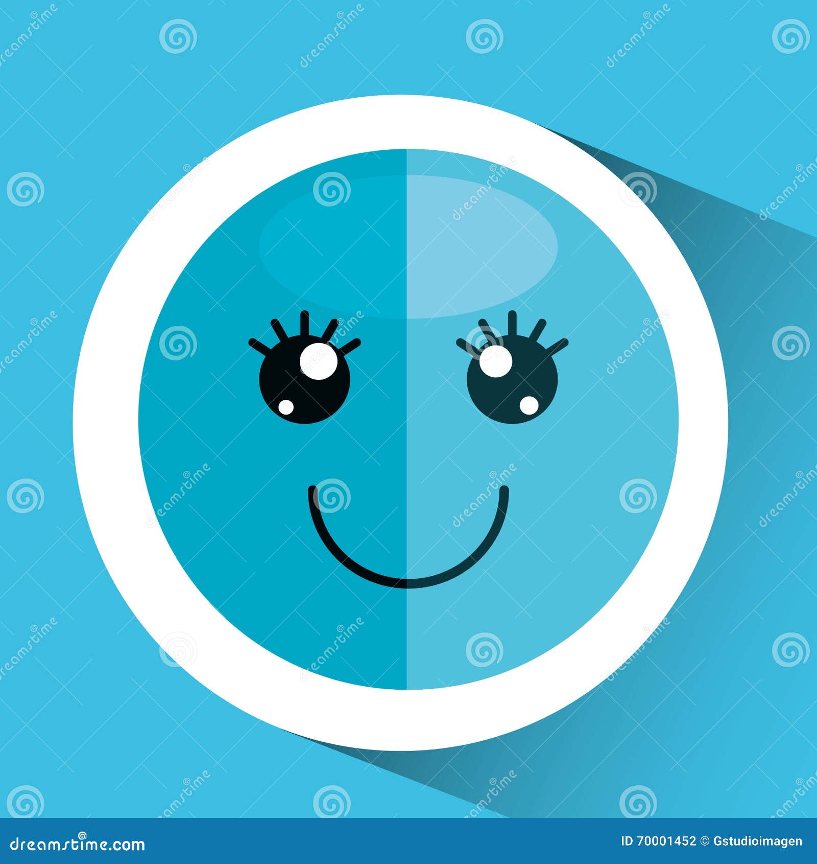 Expressive faces design stock illustration. Illustration of emogi ...