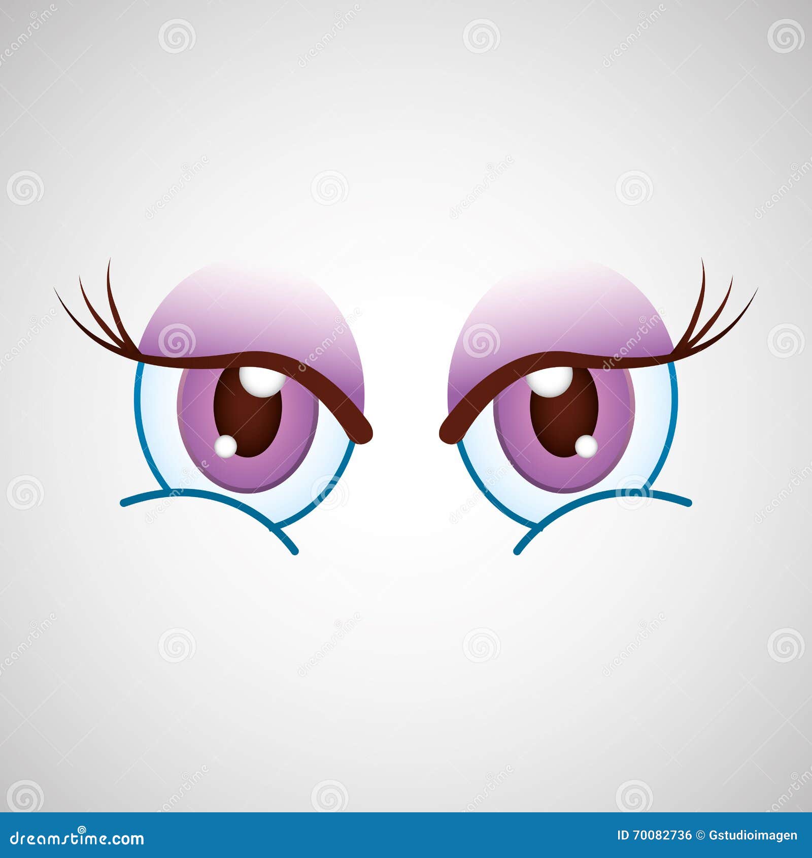 Expressive faces design stock illustration. Illustration of cartoon ...