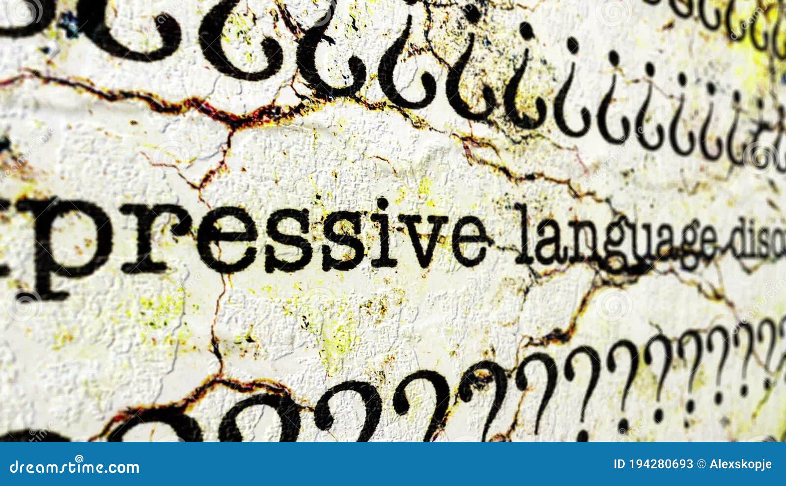 Expressive Language Disorder Stock Video - Video of education, behavior ...