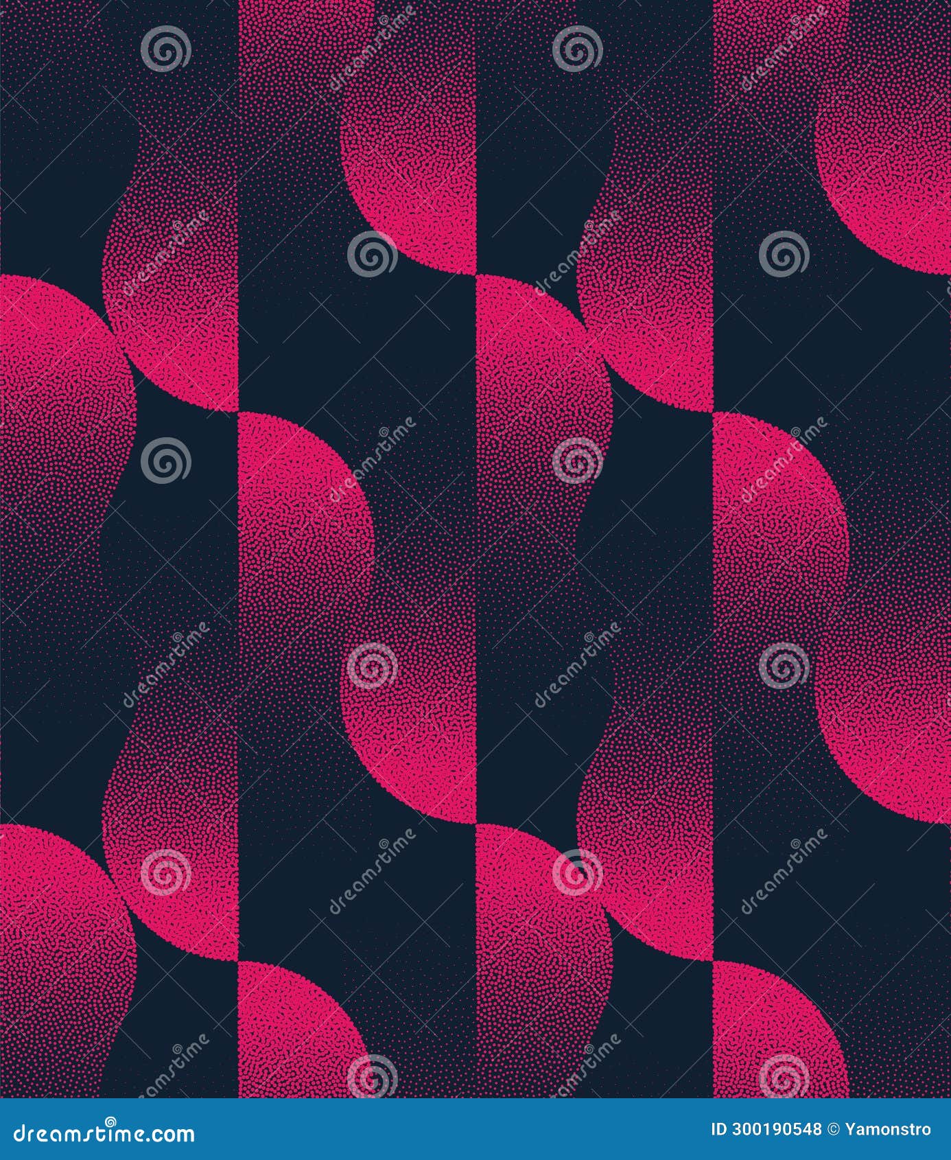 Expressive Pink Old Fashioned Seamless Pattern Trendy Vector Abstract ...