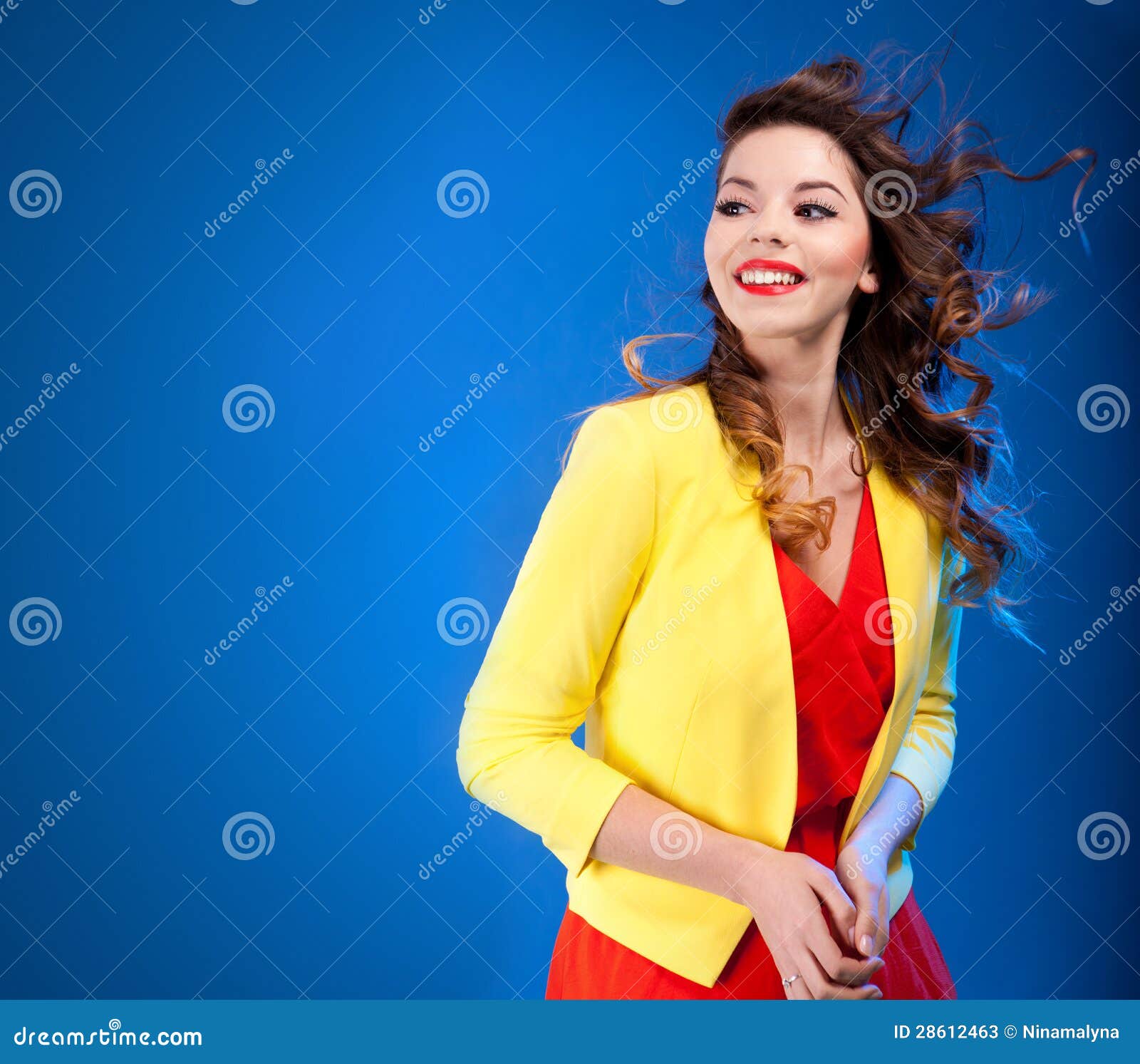 Expressive portrait stock image. Image of modern, expression - 28612463