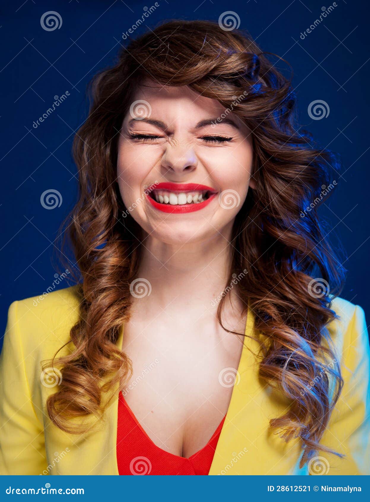 Expressive portrait stock image. Image of eyes, humorous - 28612521