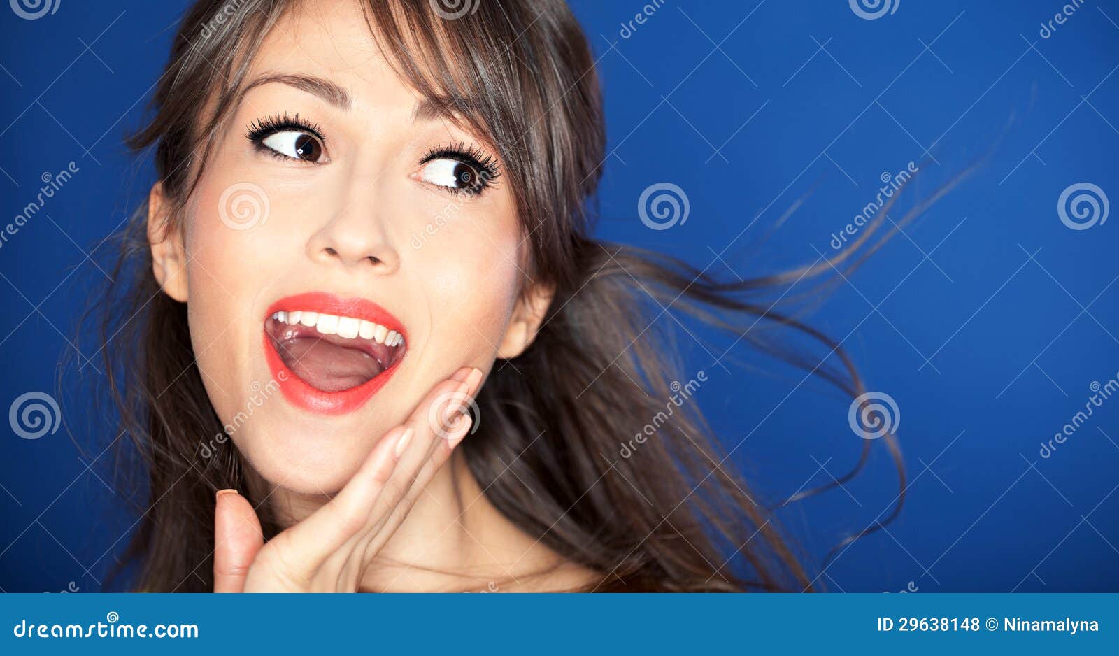 Expressive portrait stock photo. Image of elegant, female - 29638148