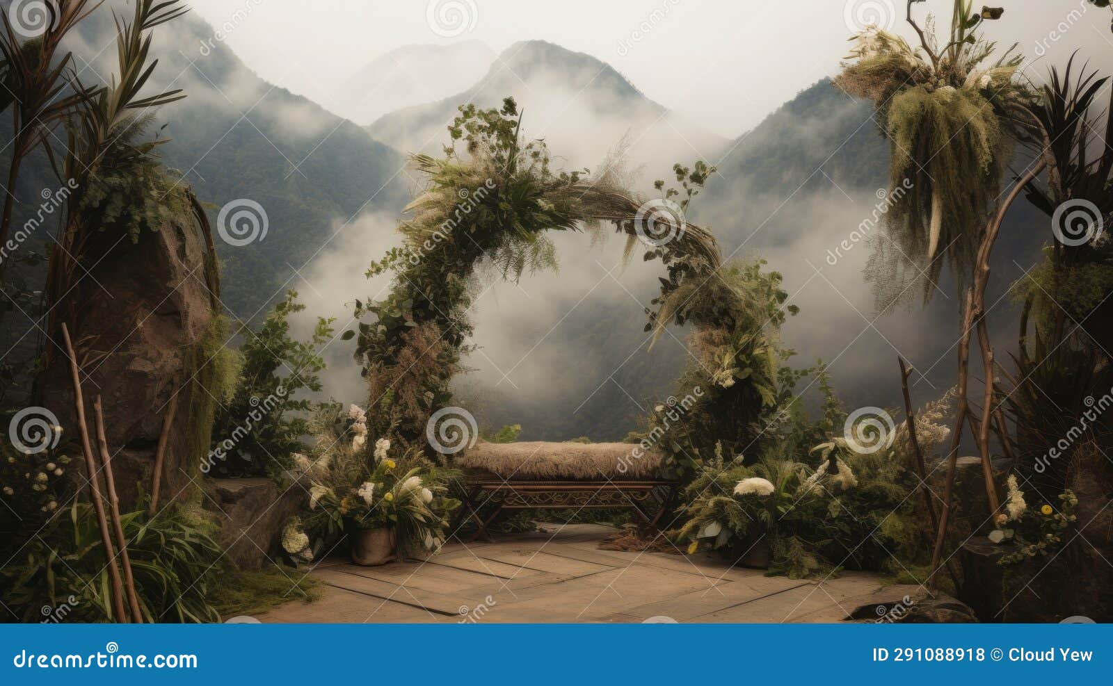Expressive Wilderness Backdrop, Adding Natural Inspiration Stock ...