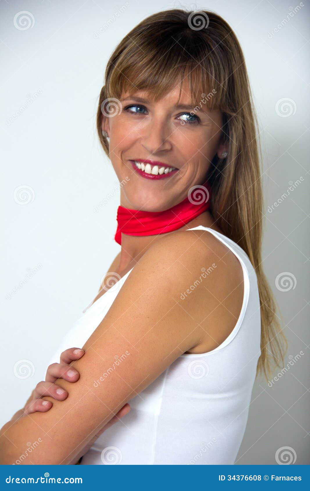 Expressive woman stock photo. Image of human, posing - 34376608