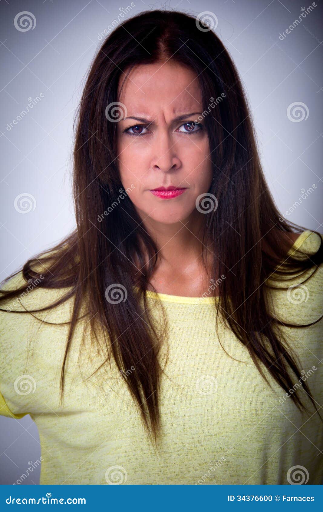 Expressive woman stock photo. Image of looking, person - 34376600