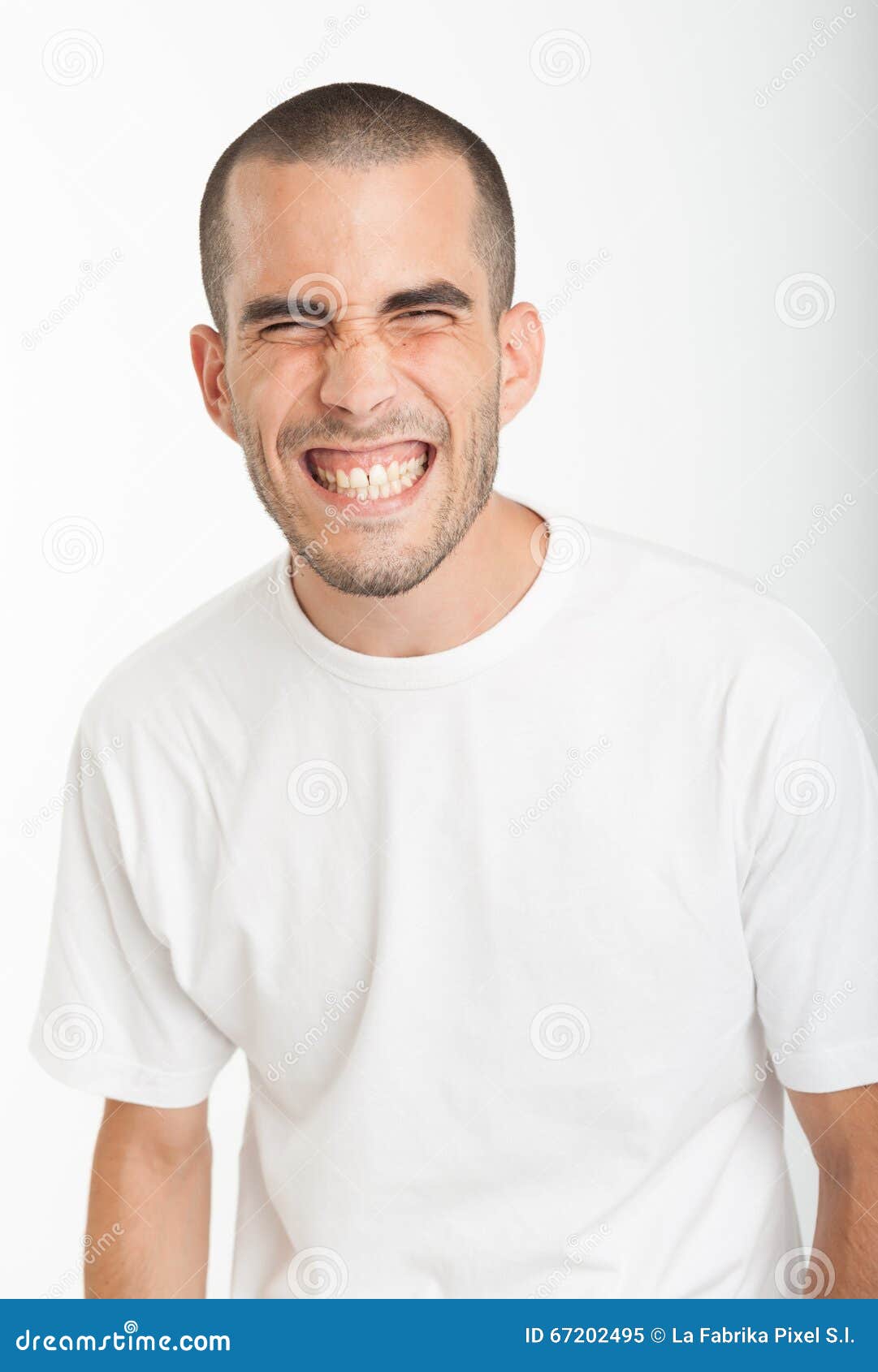 Expressive young man stock image. Image of frustration - 67202495