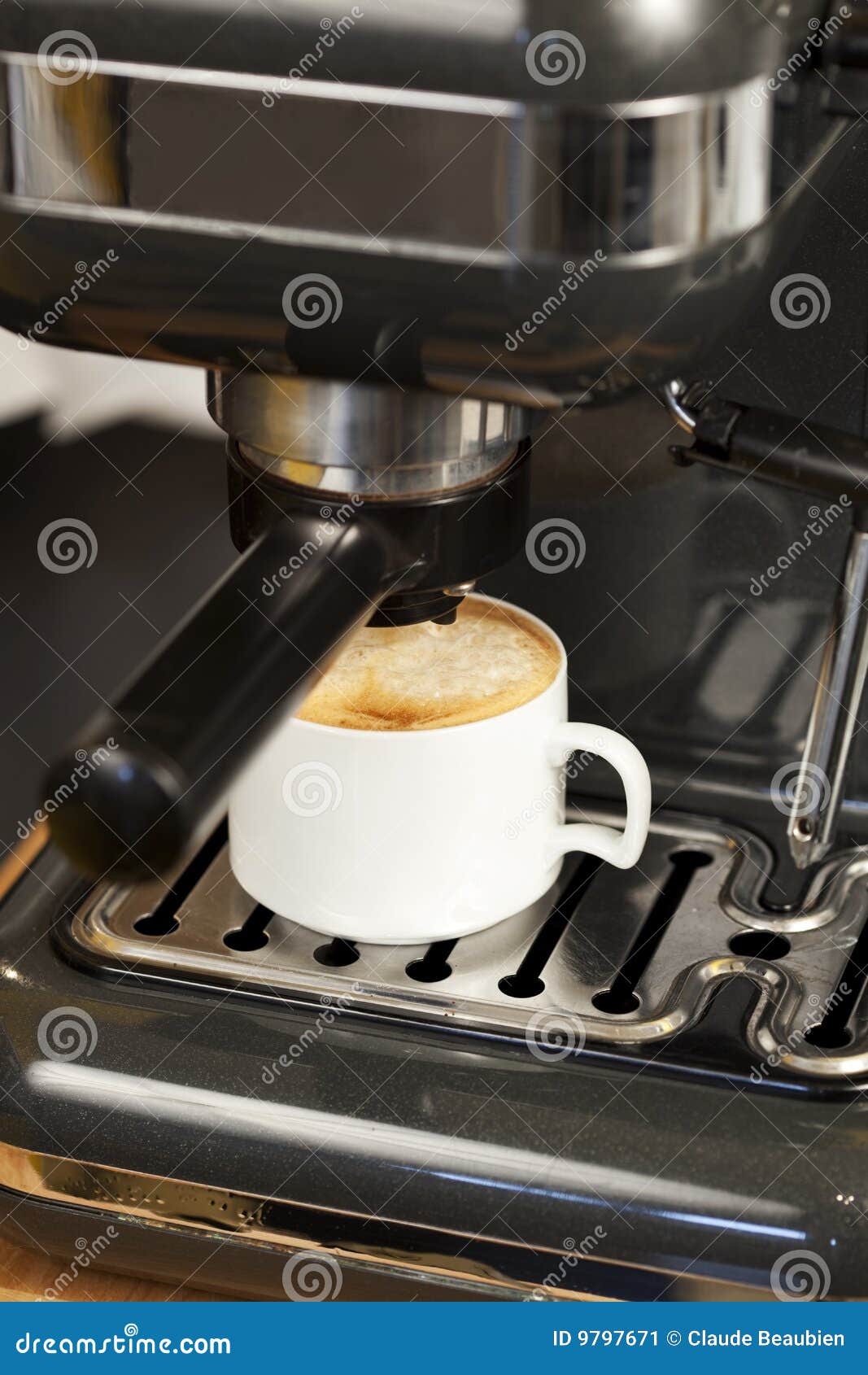 Expresso Coffee Maker stock image. Image of coffee, machine - 9797671